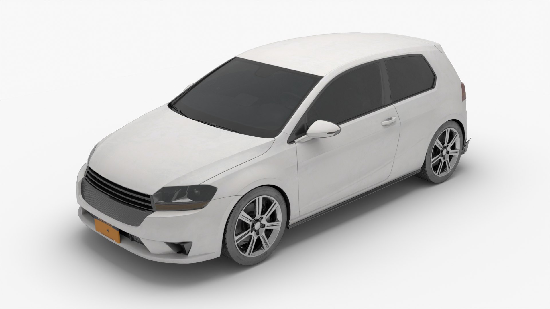 2013 Volkswagen Golf 3D Model - TurboSquid 2234533