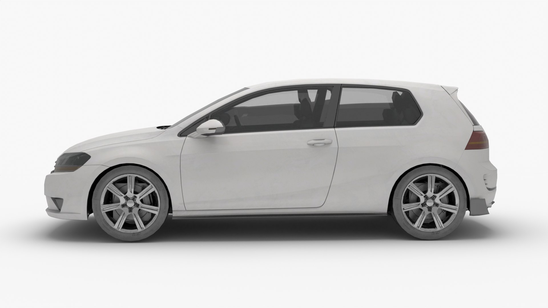 2013 Volkswagen Golf 3D Model - TurboSquid 2234533