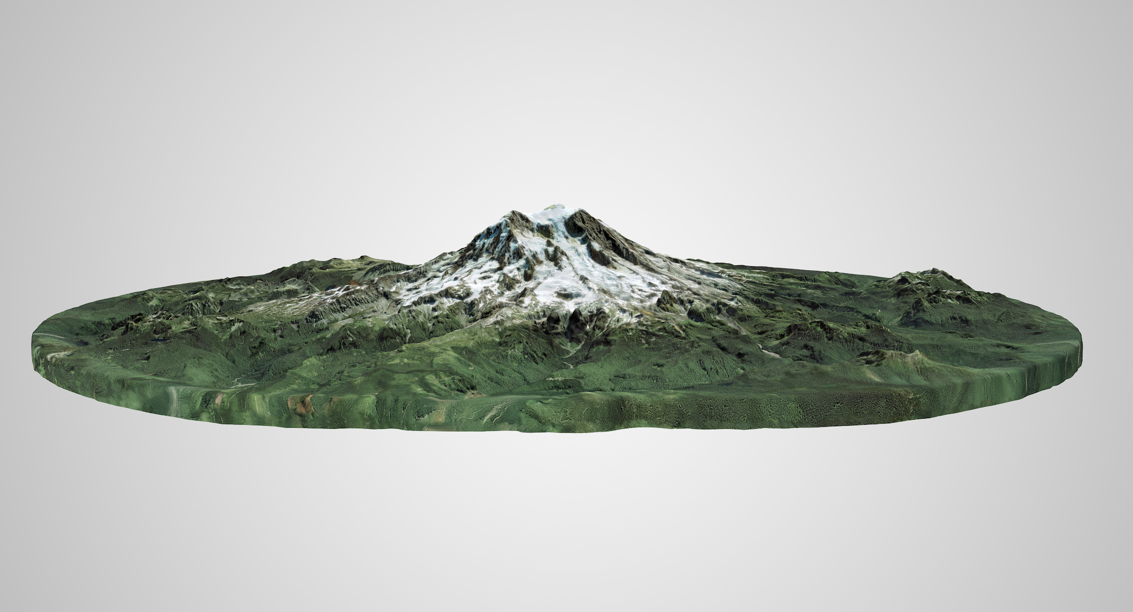 Mount rainier 3D model - TurboSquid 1371500