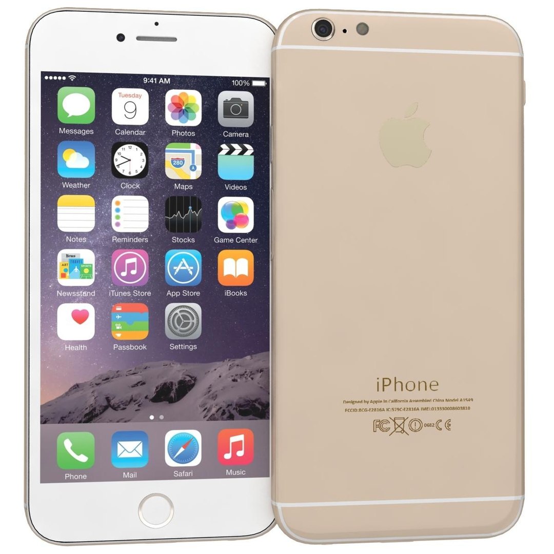 apple iphone 6 s6 3d model