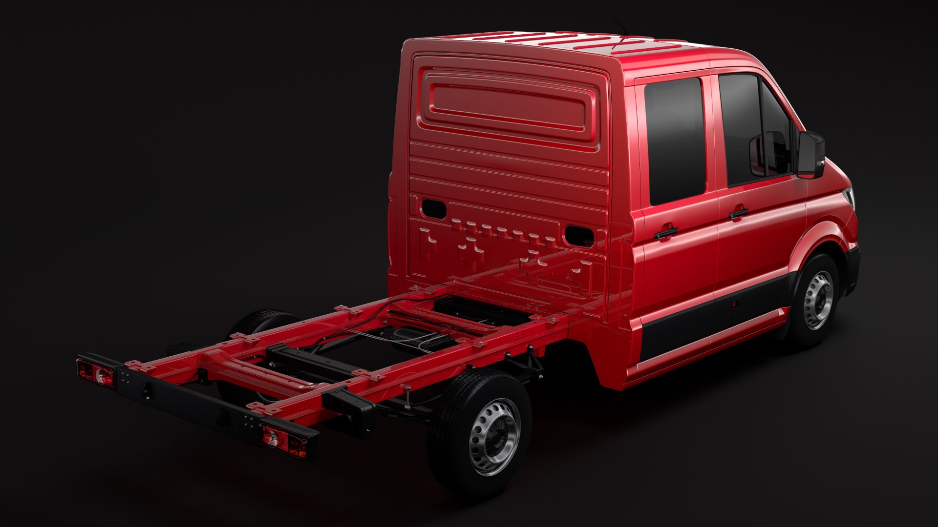 Wv Crafter Chassis 3D Model - TurboSquid 1204758