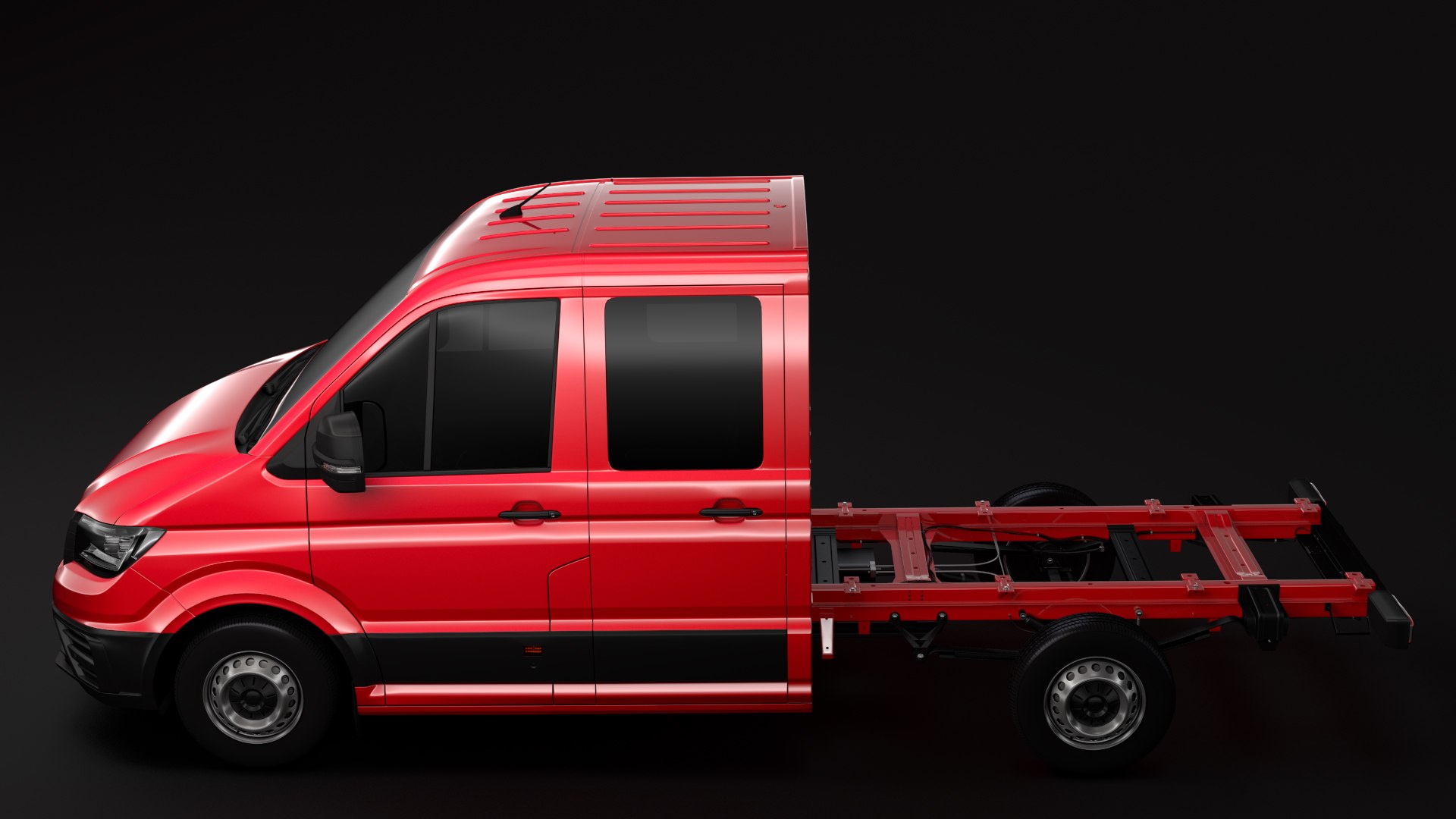 Wv Crafter Chassis 3D Model - TurboSquid 1204758