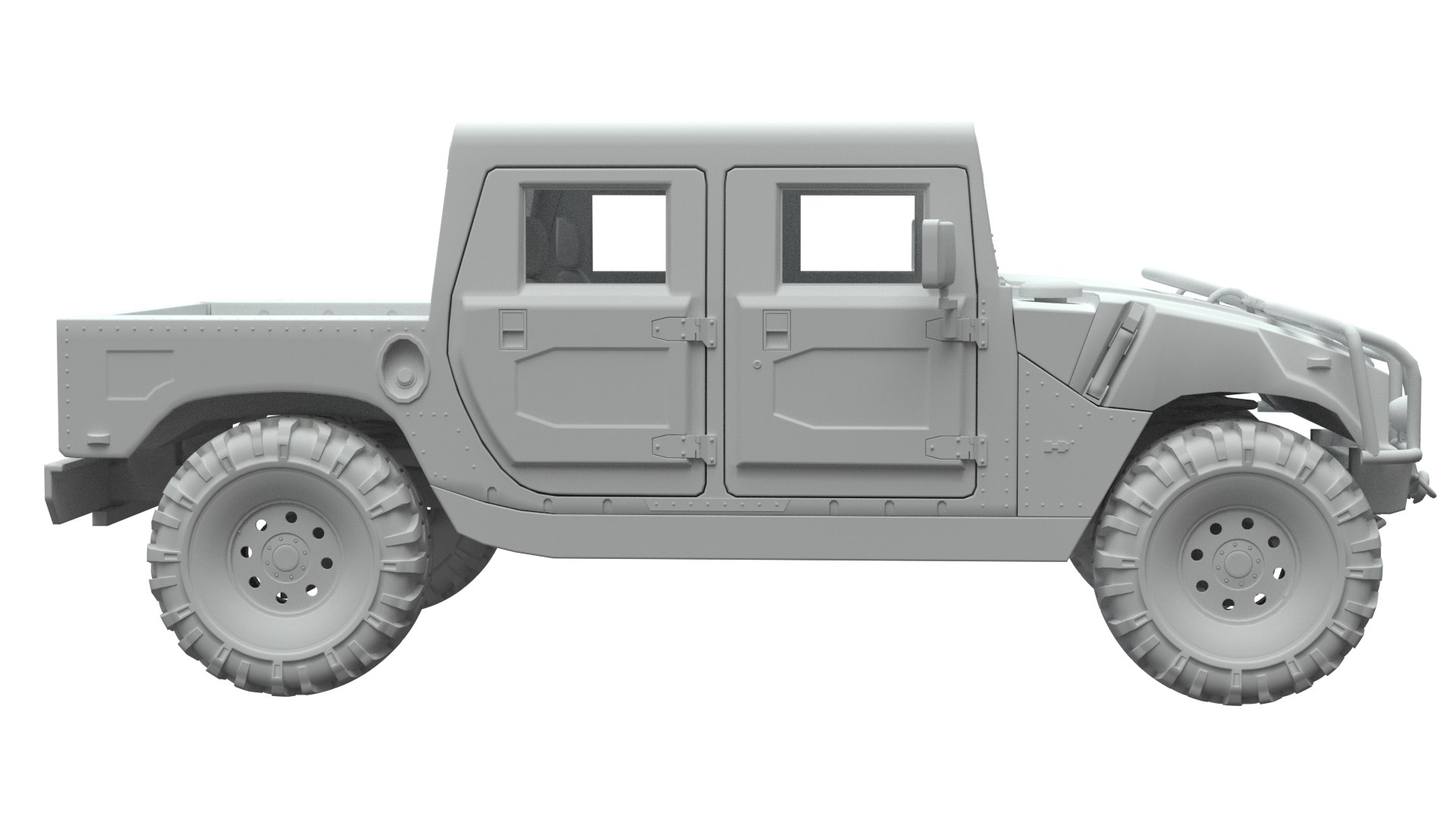 3D Hummer H1 Model - TurboSquid 1354479