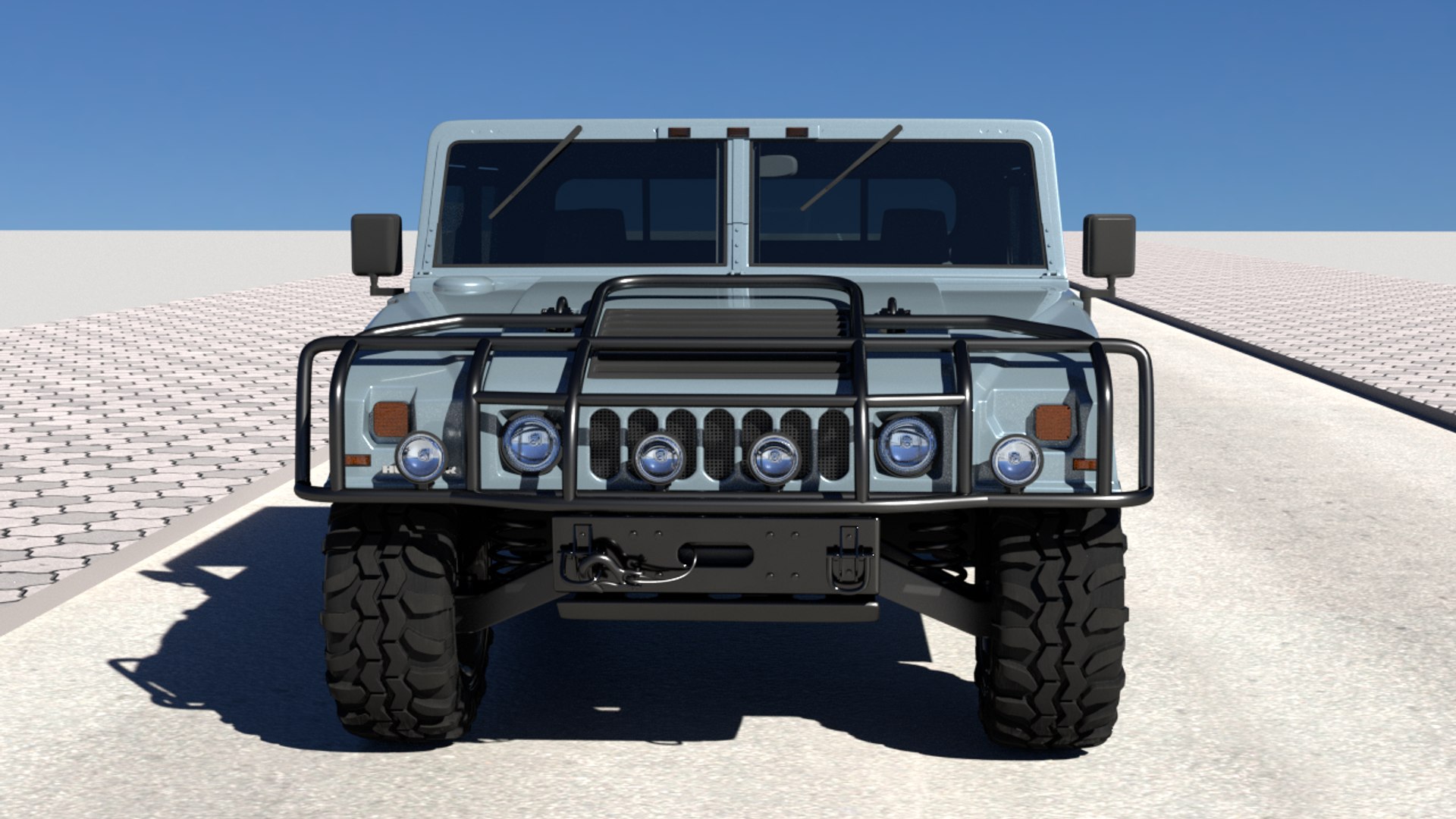 3D Hummer H1 Model - TurboSquid 1354479