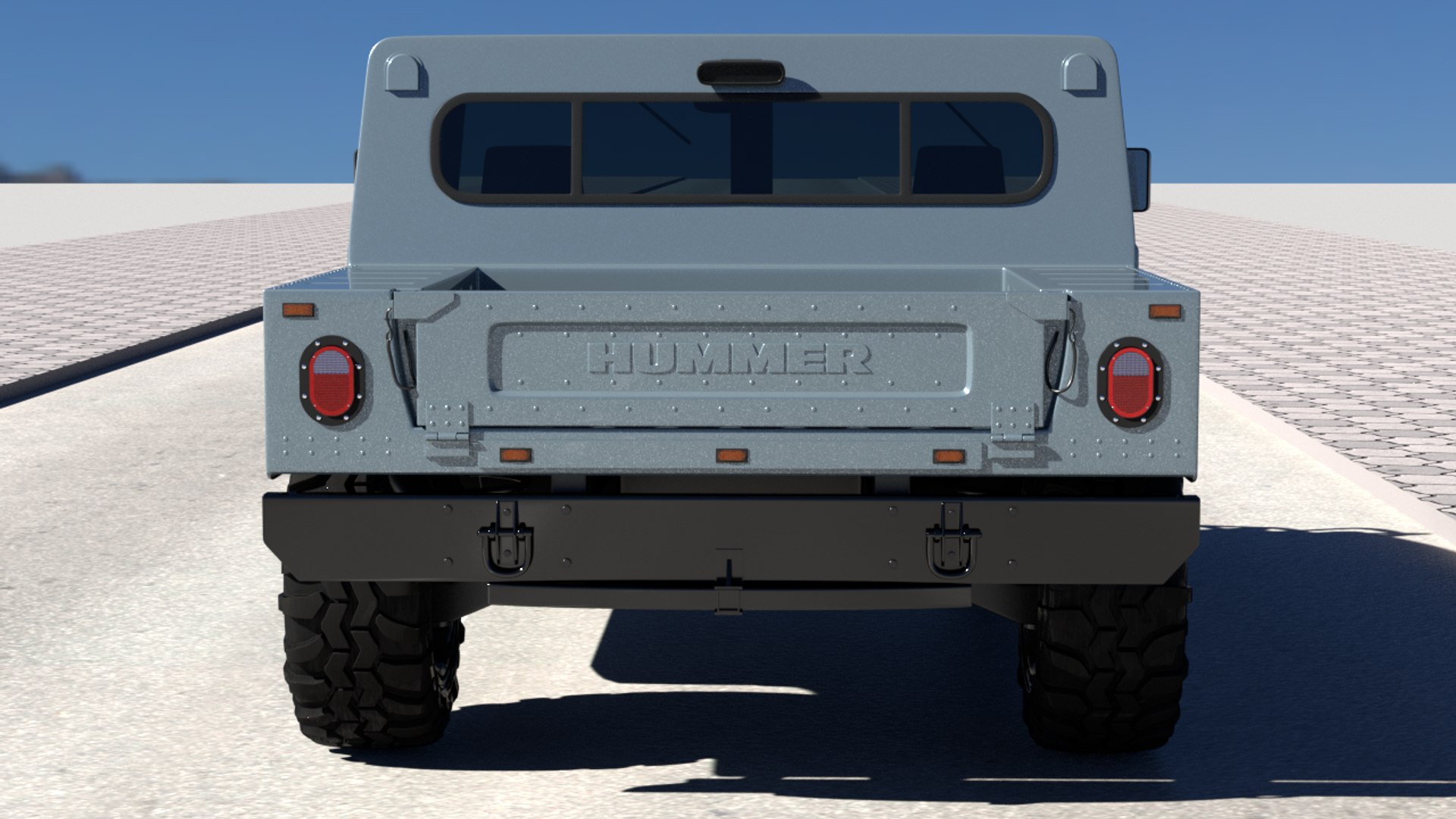 3D Hummer H1 Model - TurboSquid 1354479