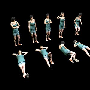 3D People Laying Models - Browse & Download Formats - TurboSquid