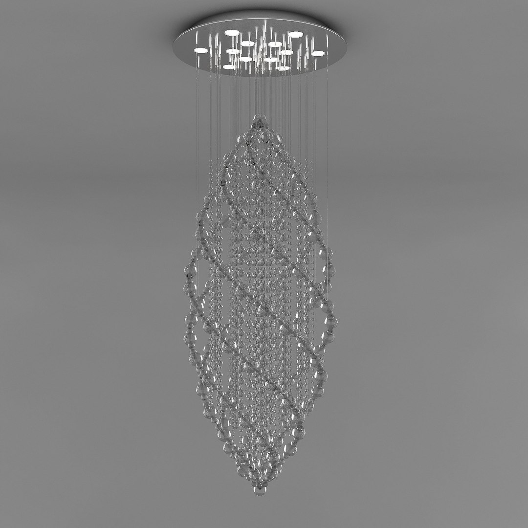 3D Modern Ceiling Light - TurboSquid 1394152