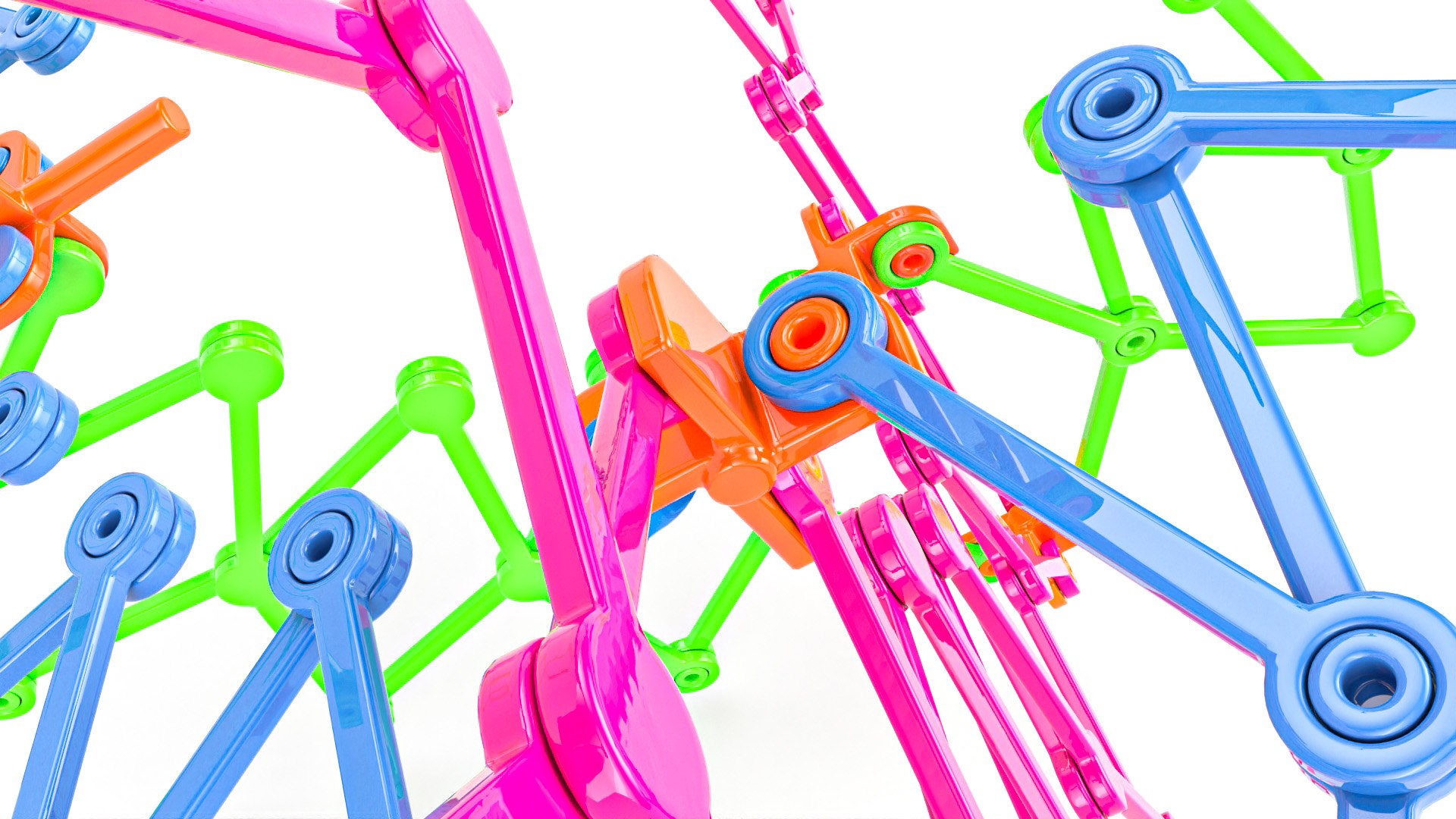 Hoberman Sphere 3D Model - TurboSquid 2107997