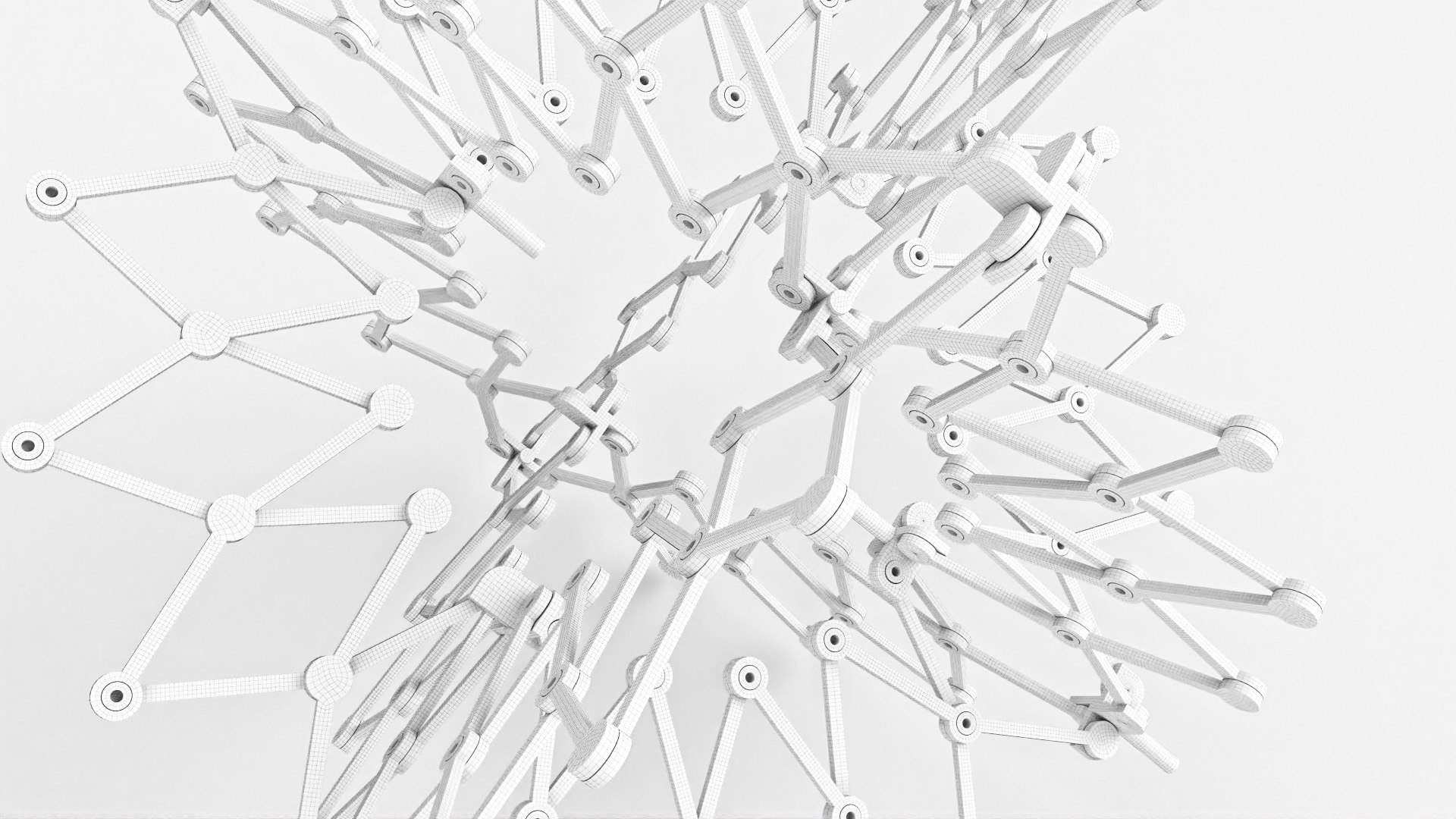 Hoberman Sphere 3D Model - TurboSquid 2107997