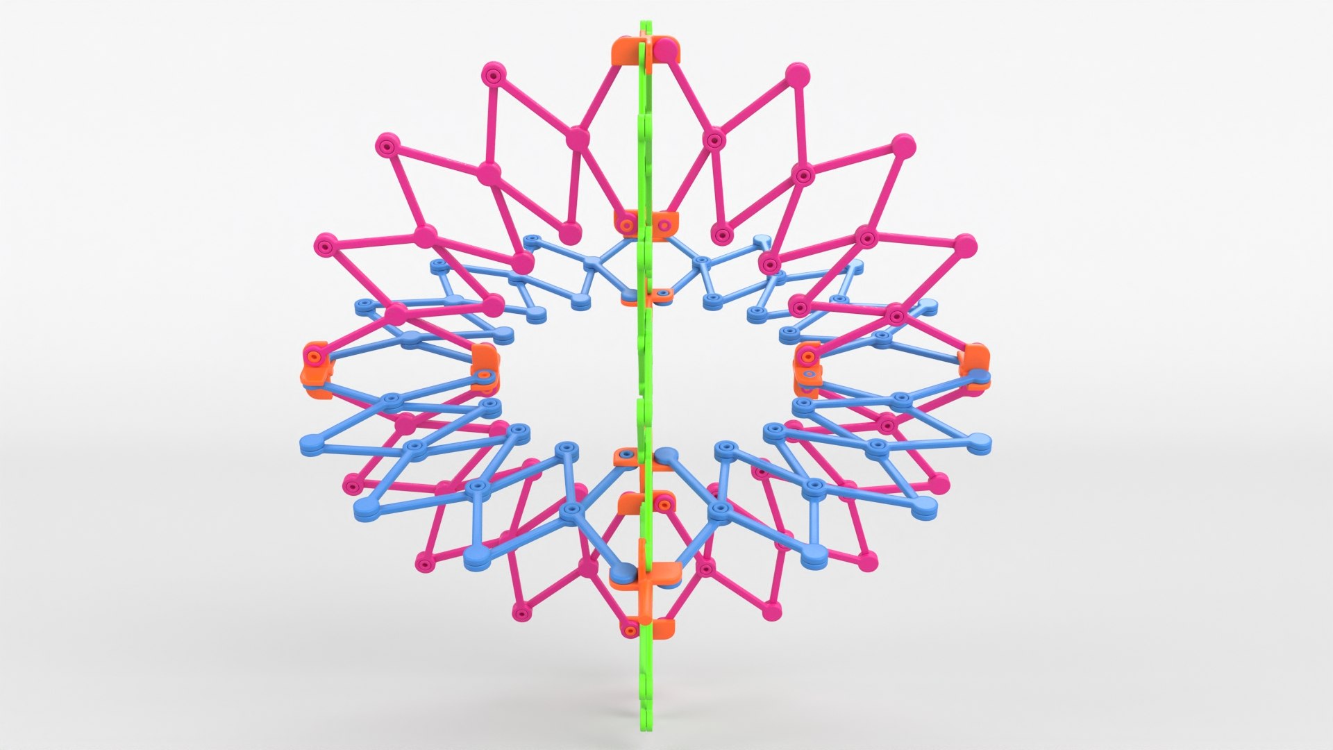 Hoberman Sphere 3D Model - TurboSquid 2107997