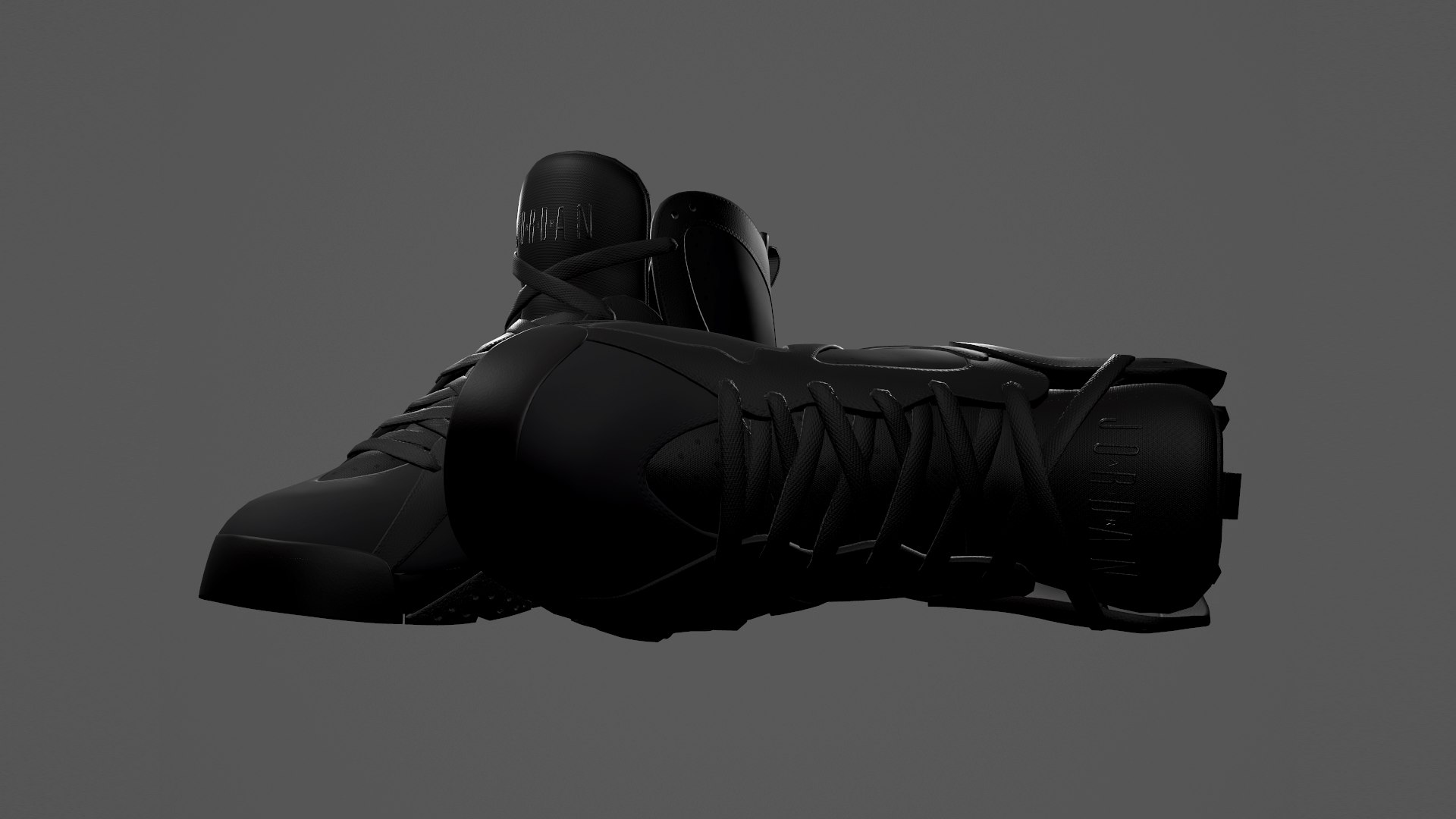 3D Air Jordan 7-retro sneakers-PBR model - TurboSquid 2059001