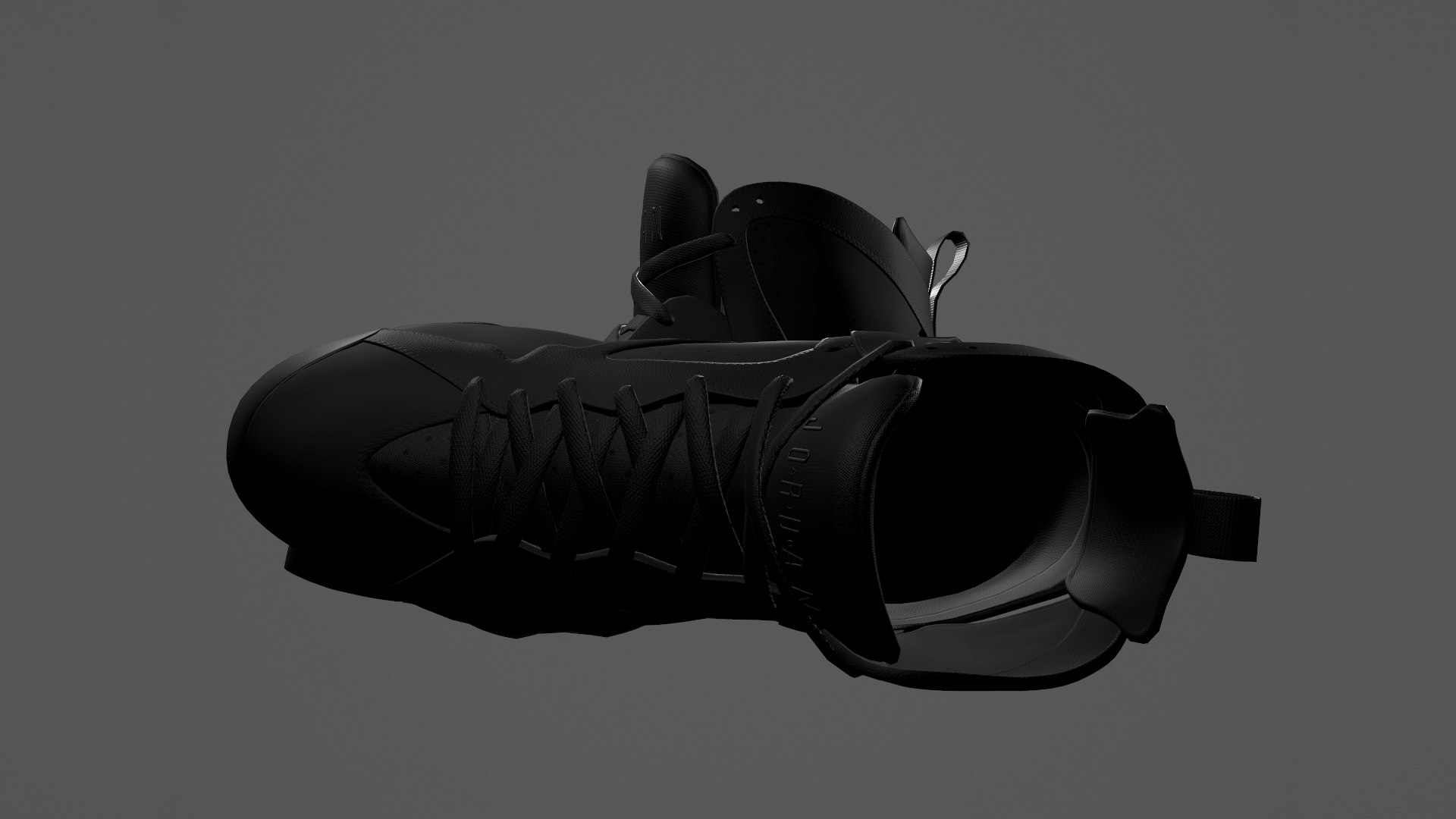 3D Air Jordan 7-retro sneakers-PBR model - TurboSquid 2059001