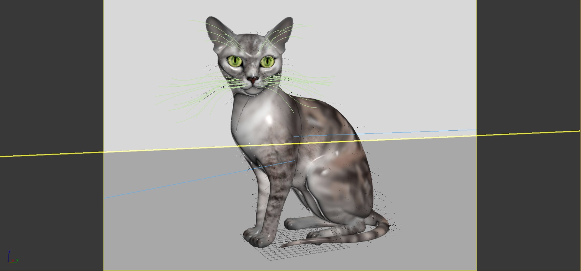 3D Realistic 3D Cat Model - TurboSquid 2281895