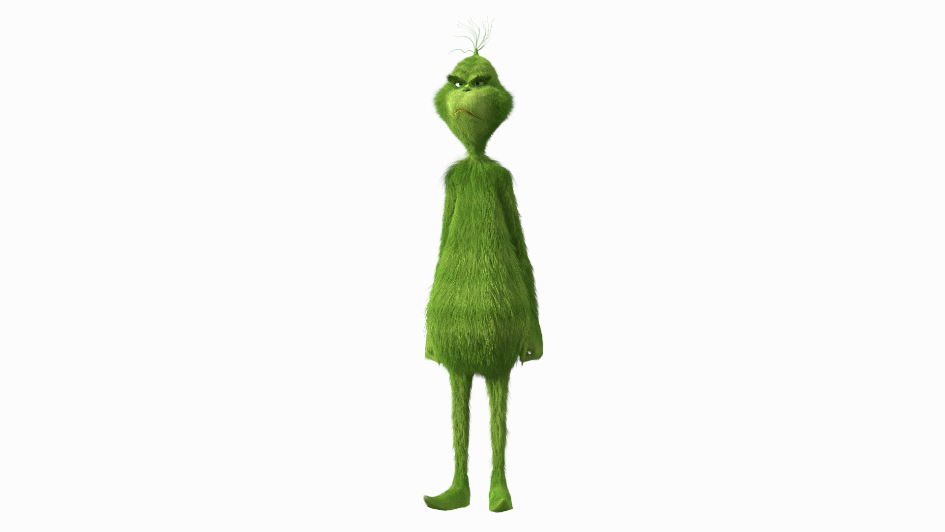 The Grinch Cartoon Character With Fur Model - TurboSquid 2115214
