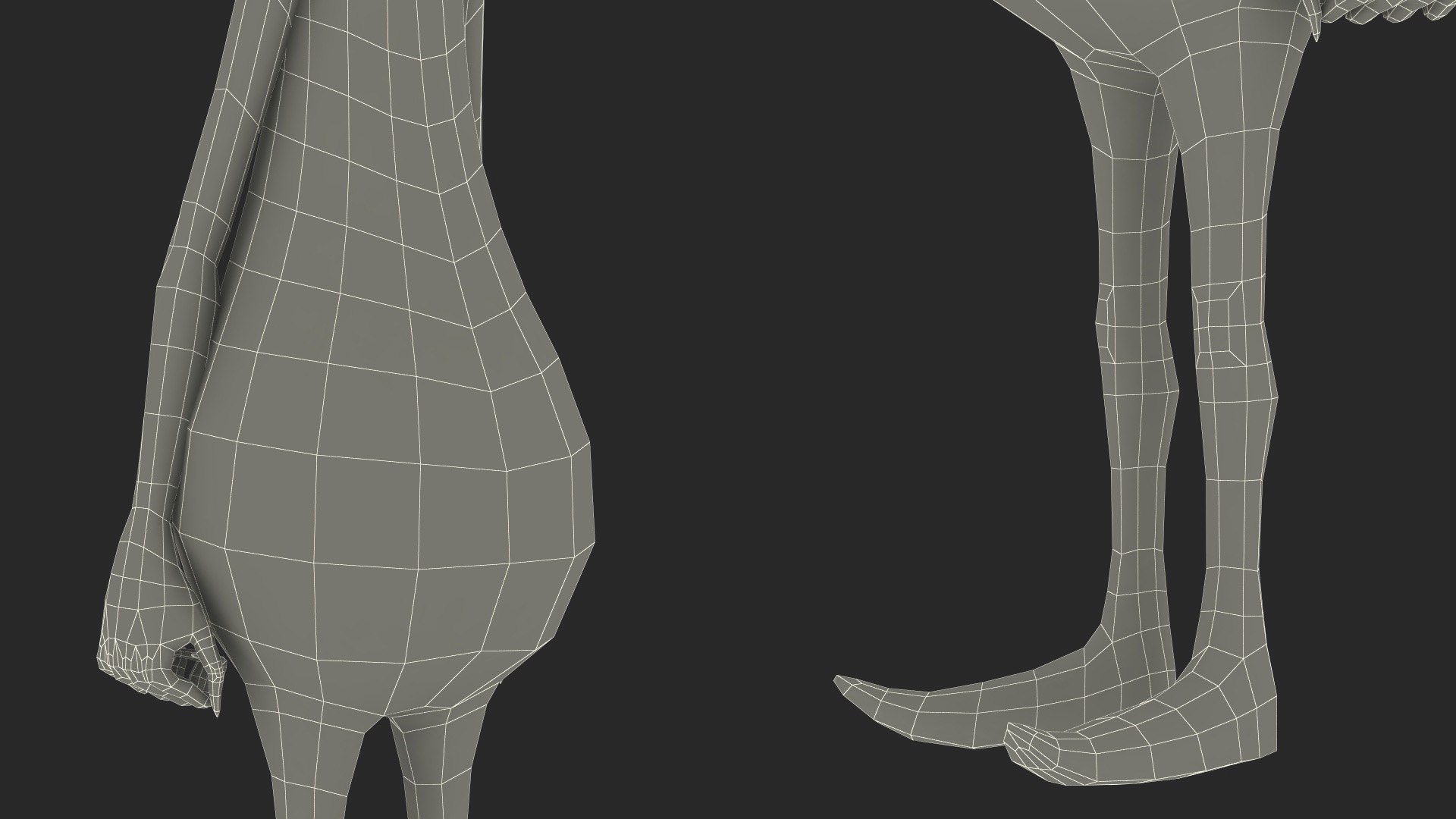 The Grinch Cartoon Character With Fur Model - TurboSquid 2115214