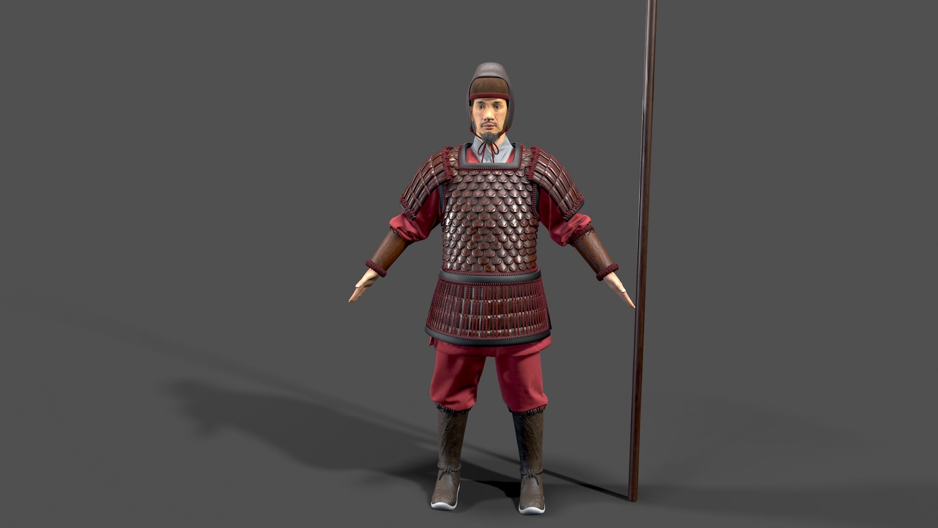 Chinese Knight Character 3D Model - TurboSquid 2220992