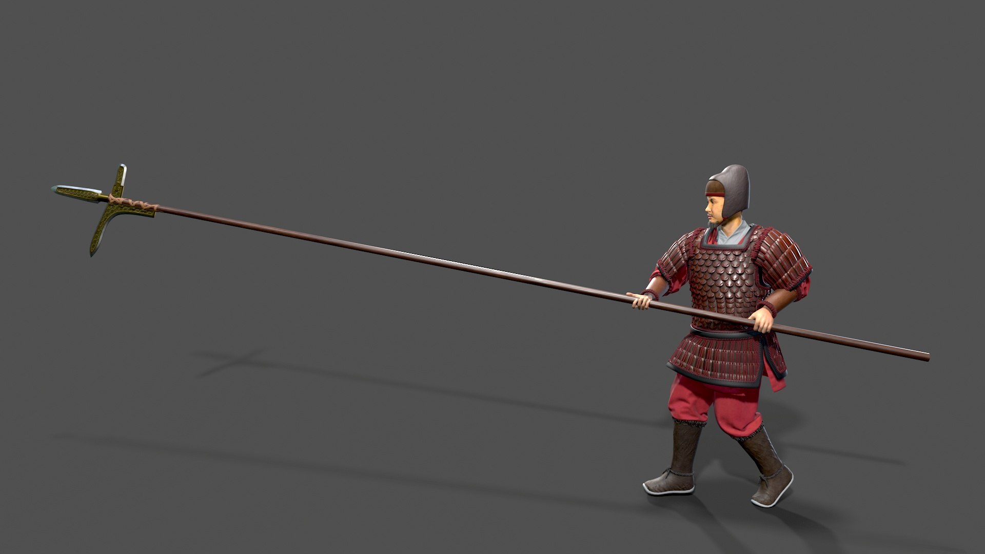 Chinese Knight Character 3D Model - TurboSquid 2220992