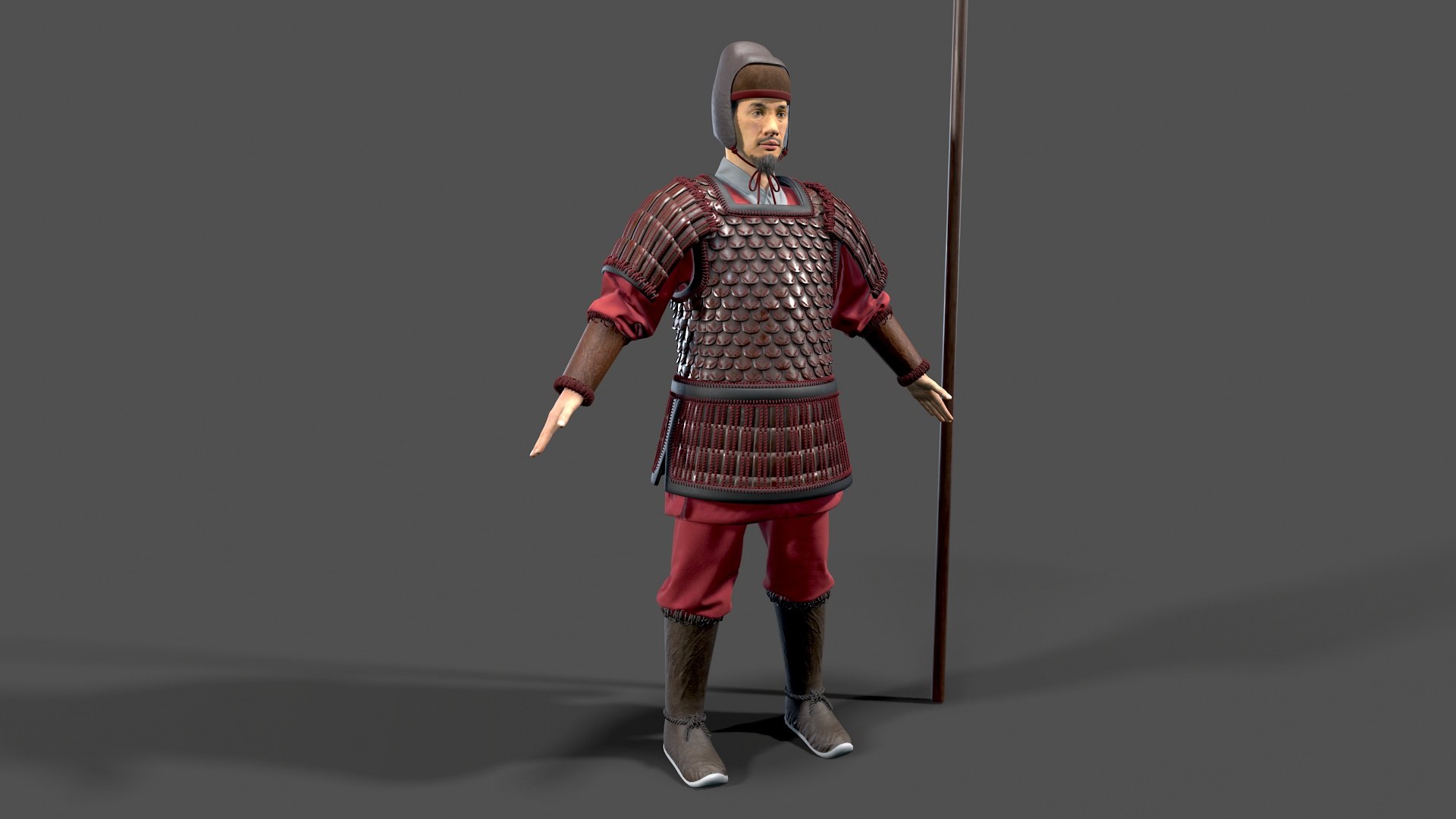 Chinese Knight Character 3D Model - TurboSquid 2220992