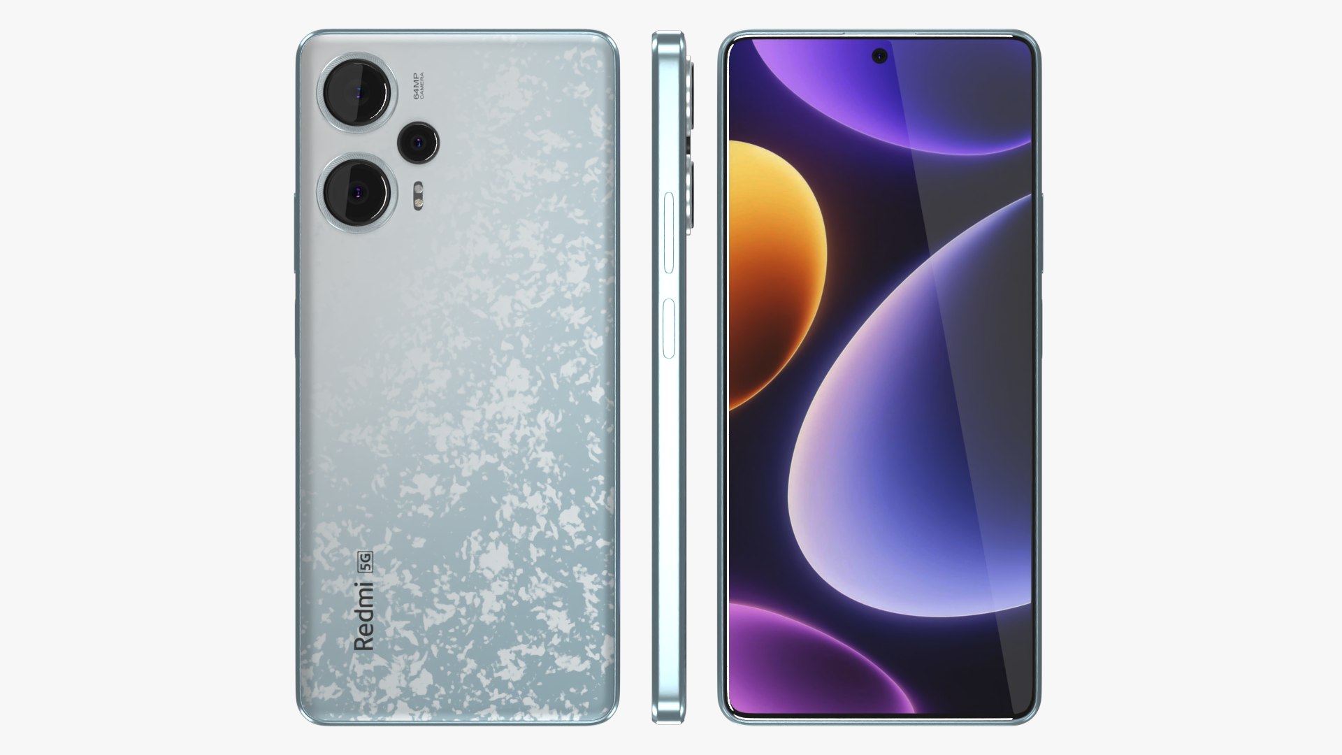 3D Xiaomi Redmi Note 12 Turbo White - TurboSquid 2063710