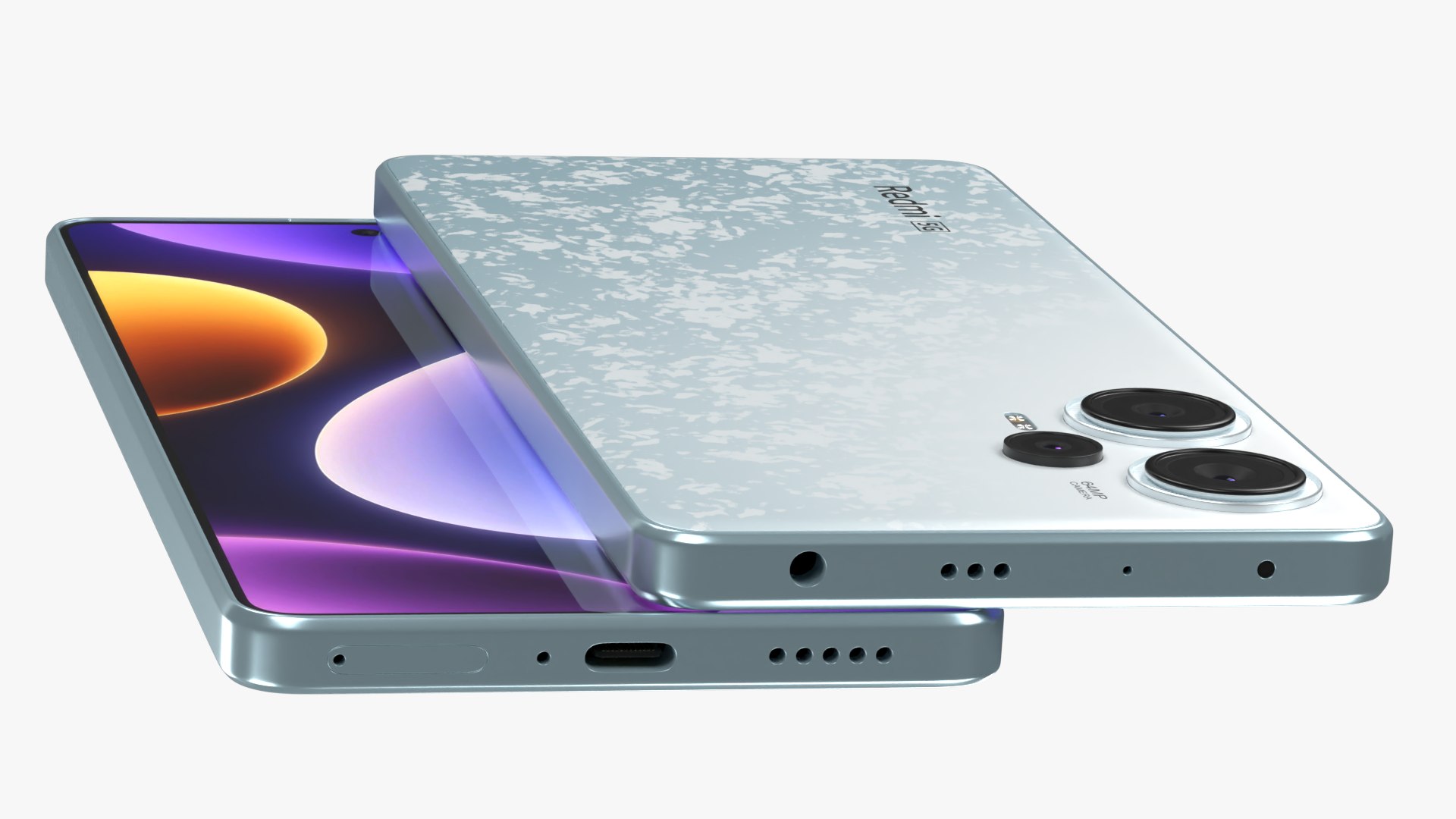 3D Xiaomi Redmi Note 12 Turbo White - TurboSquid 2063710