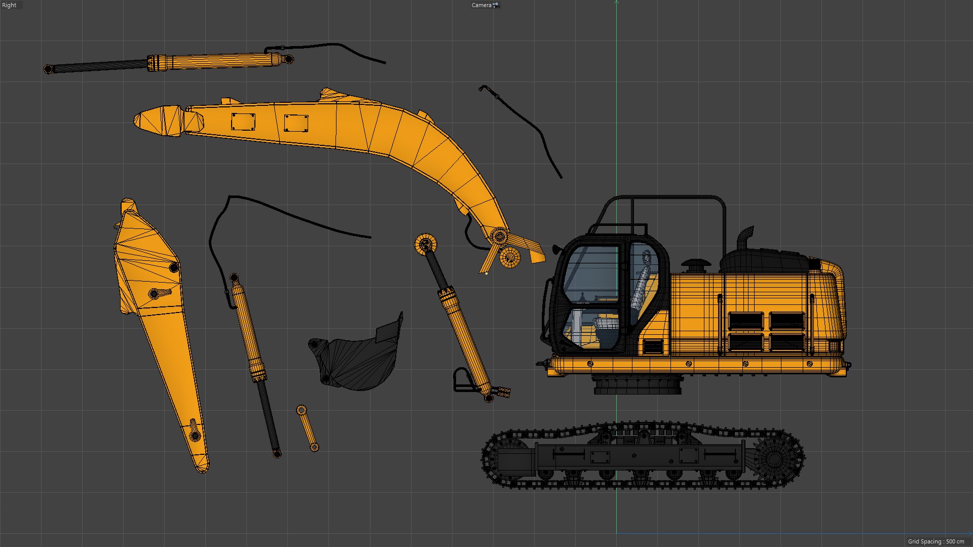 Excavator 3D Model - TurboSquid 1946642