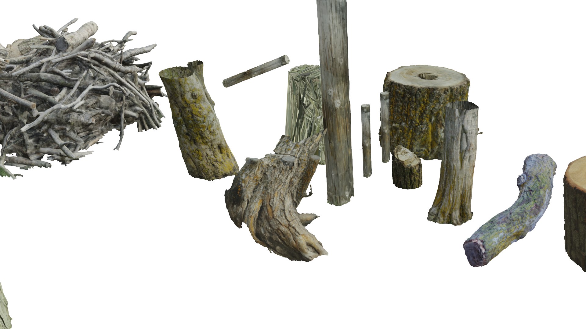 3D model LOGS - TurboSquid 1888179