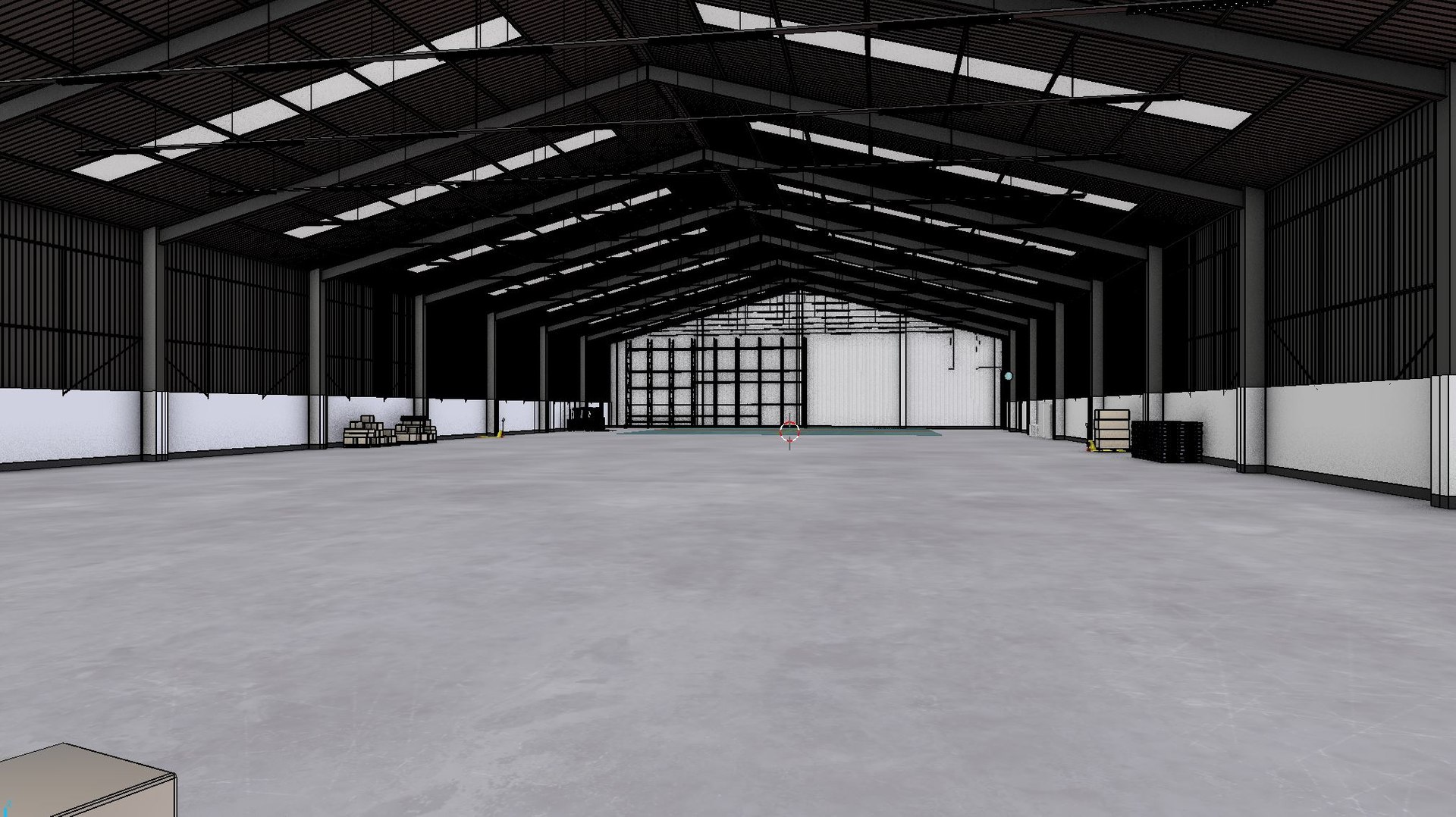 Industrial Building Interior 3 Model - TurboSquid 1266586