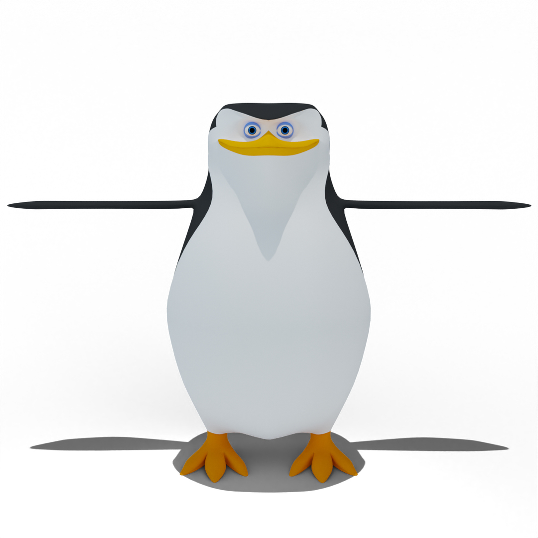 3D The Penguins of Madagascar model - TurboSquid 1935863