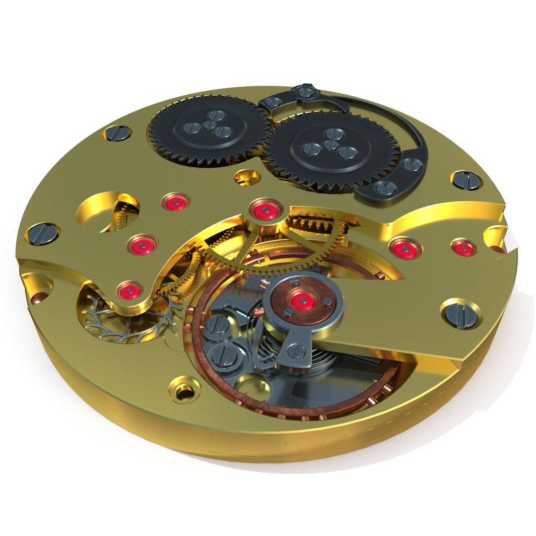 Watch Mechanism Pbr 3D - TurboSquid 1495123