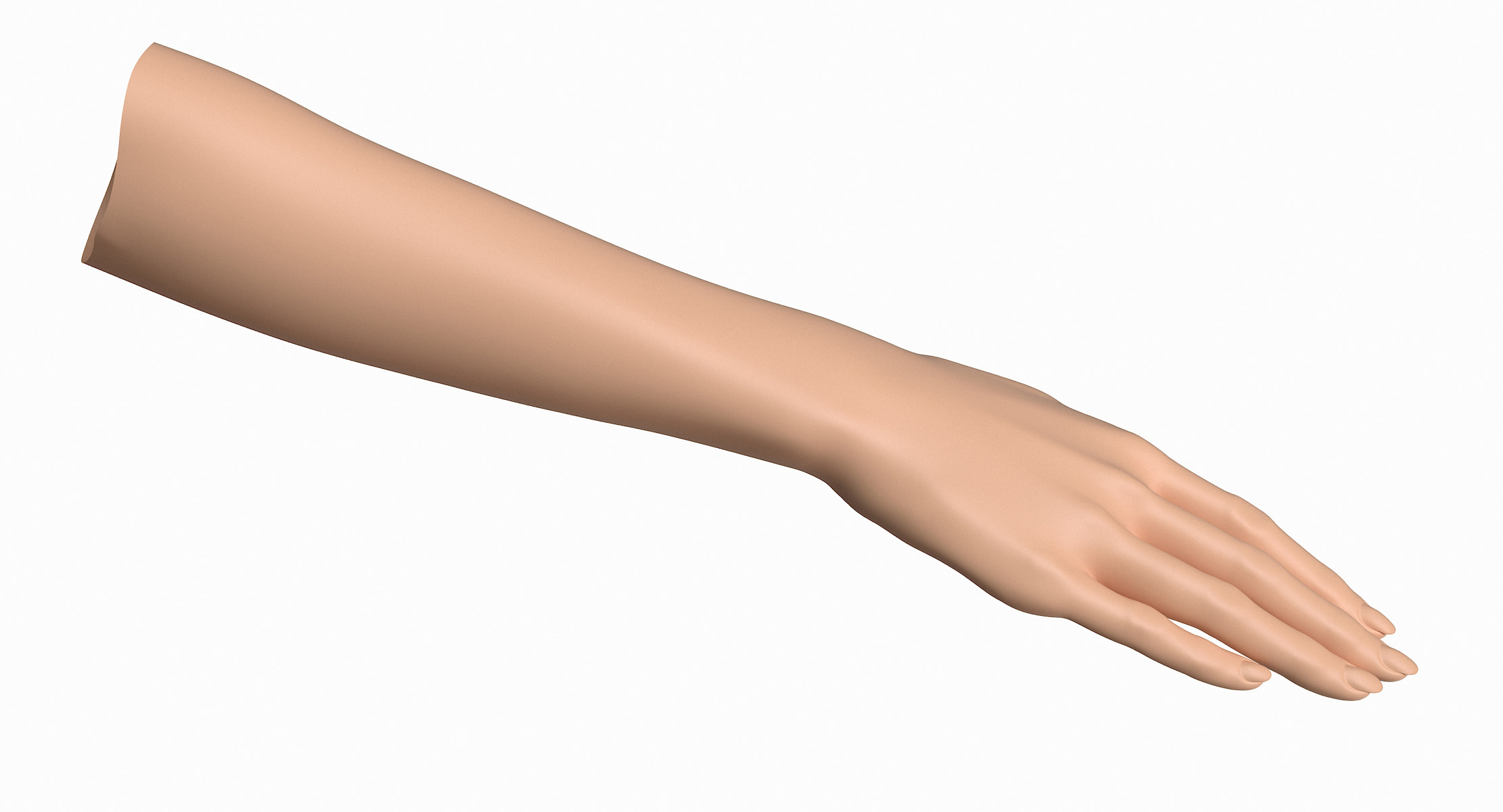 3D model female arm pose c - TurboSquid 1221556