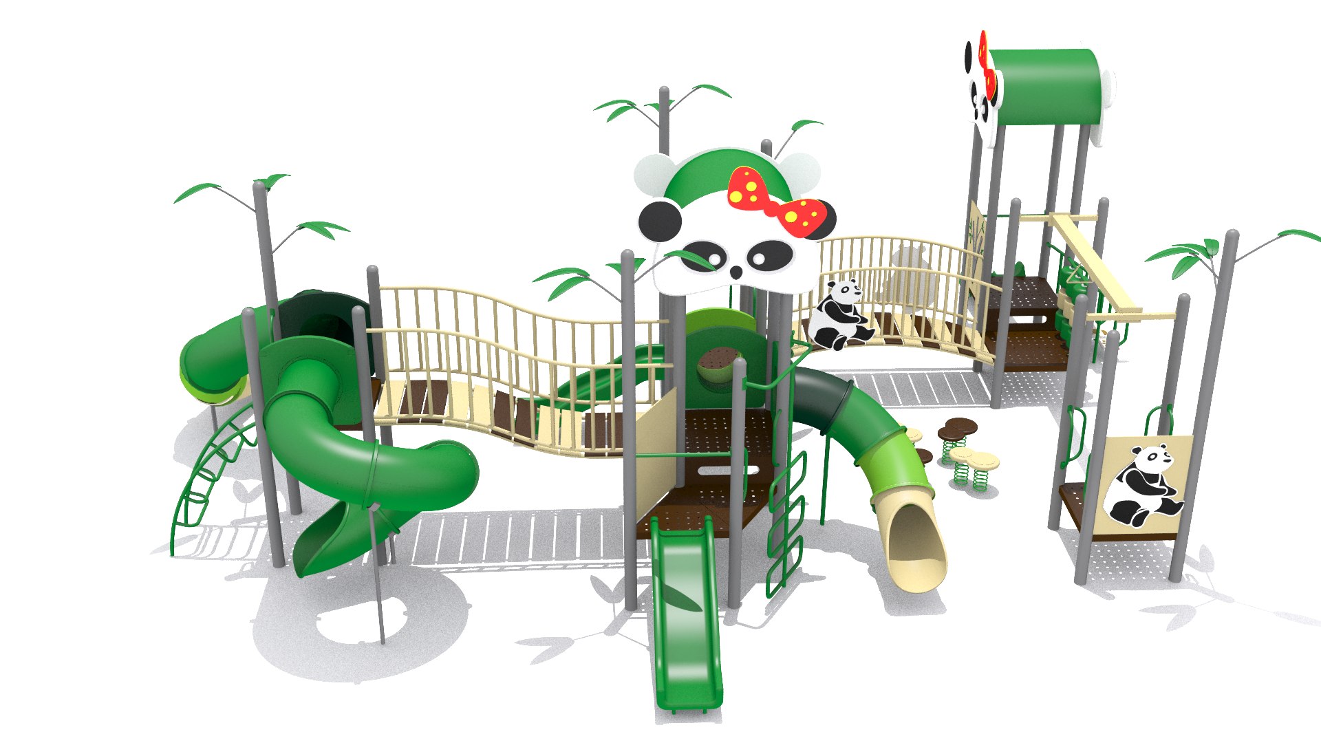 Panda Playground 3D - TurboSquid 1810967