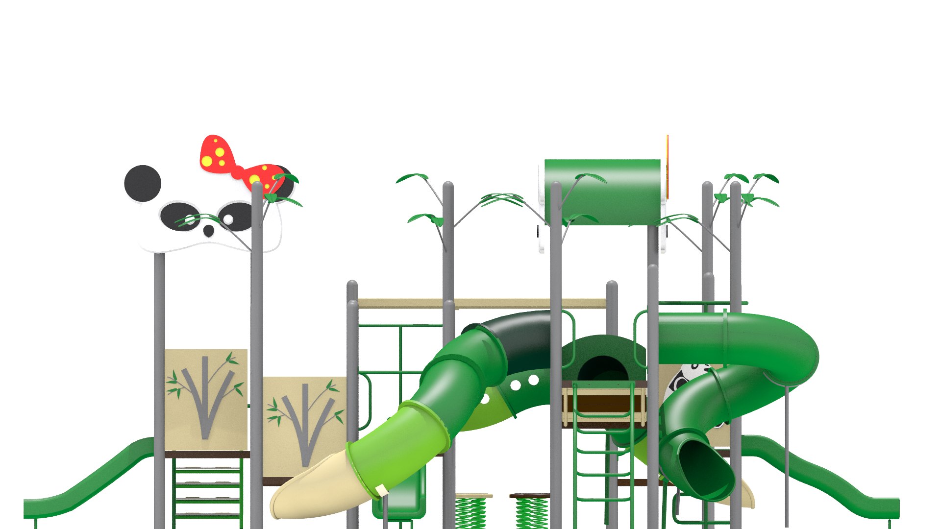 Panda Playground 3D - TurboSquid 1810967