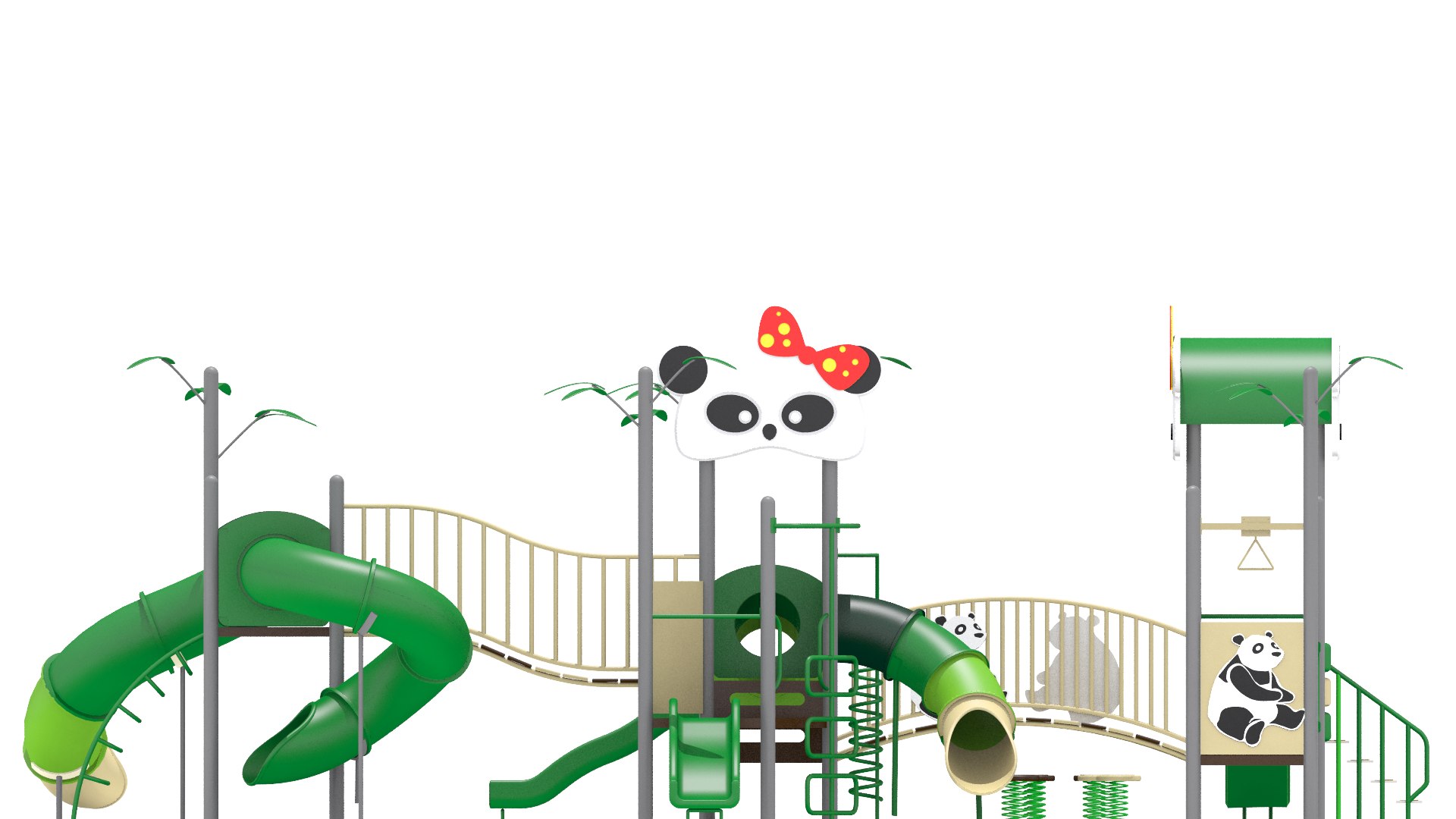 Panda Playground 3D - TurboSquid 1810967