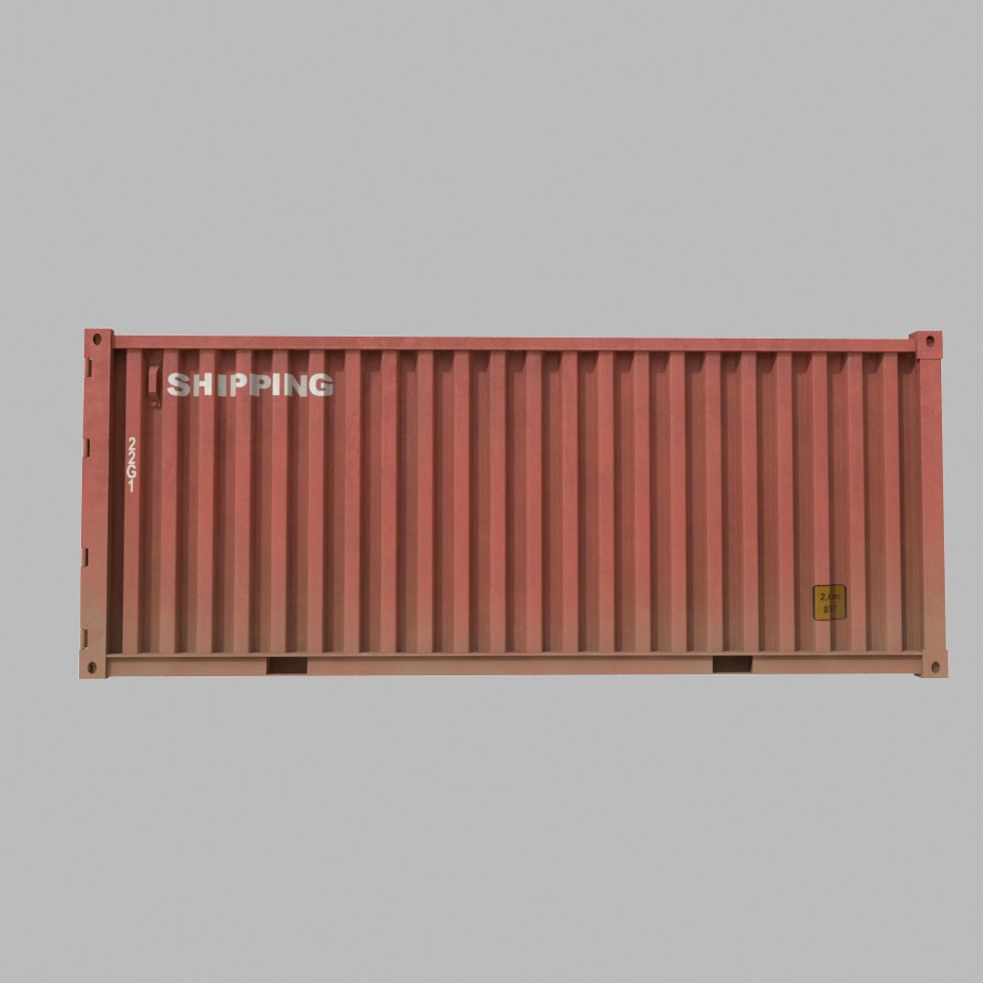 Free Obj Mode Shipping Container