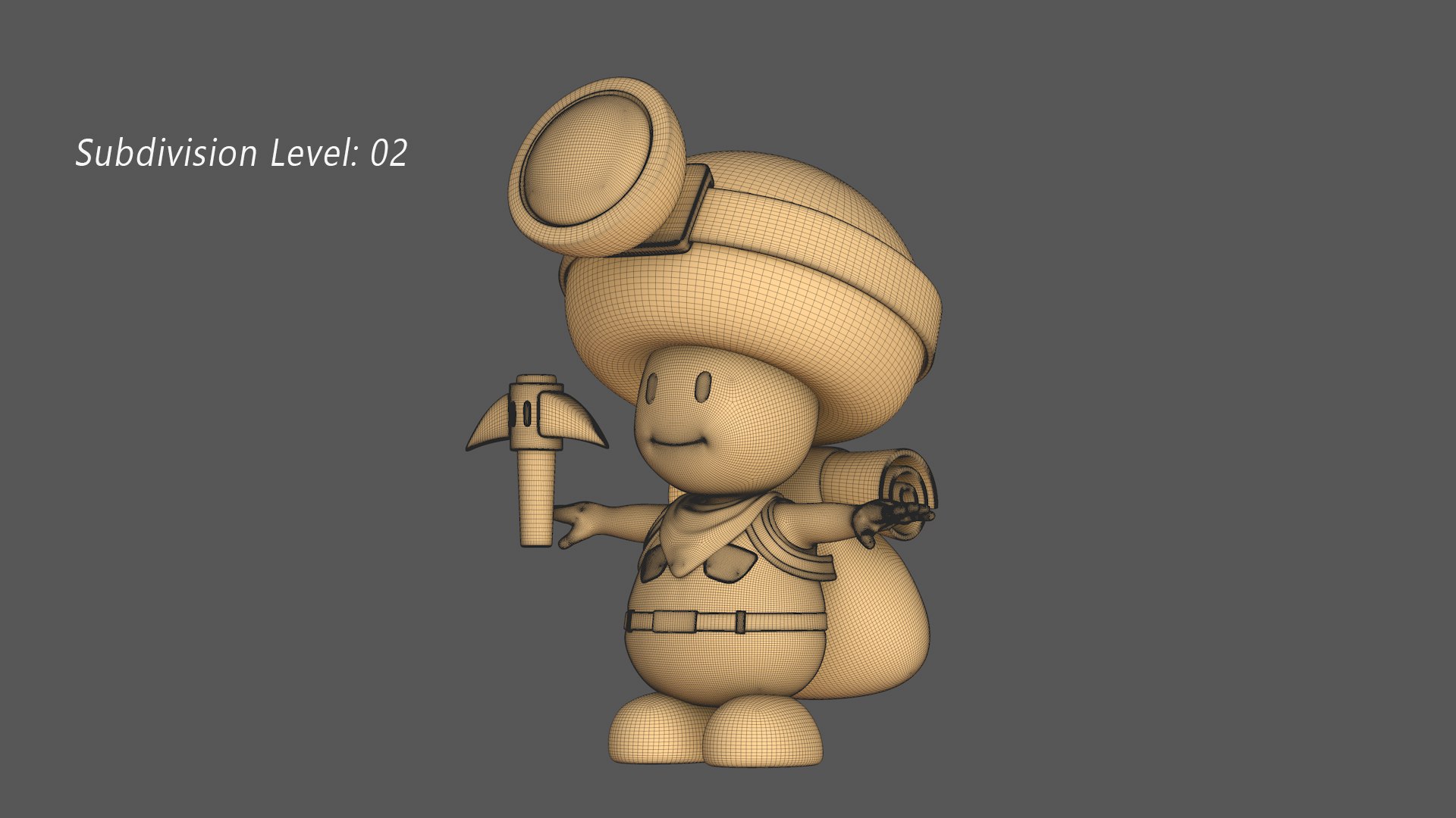 Captain Toad -treasure Tracker Model - TurboSquid 1595809