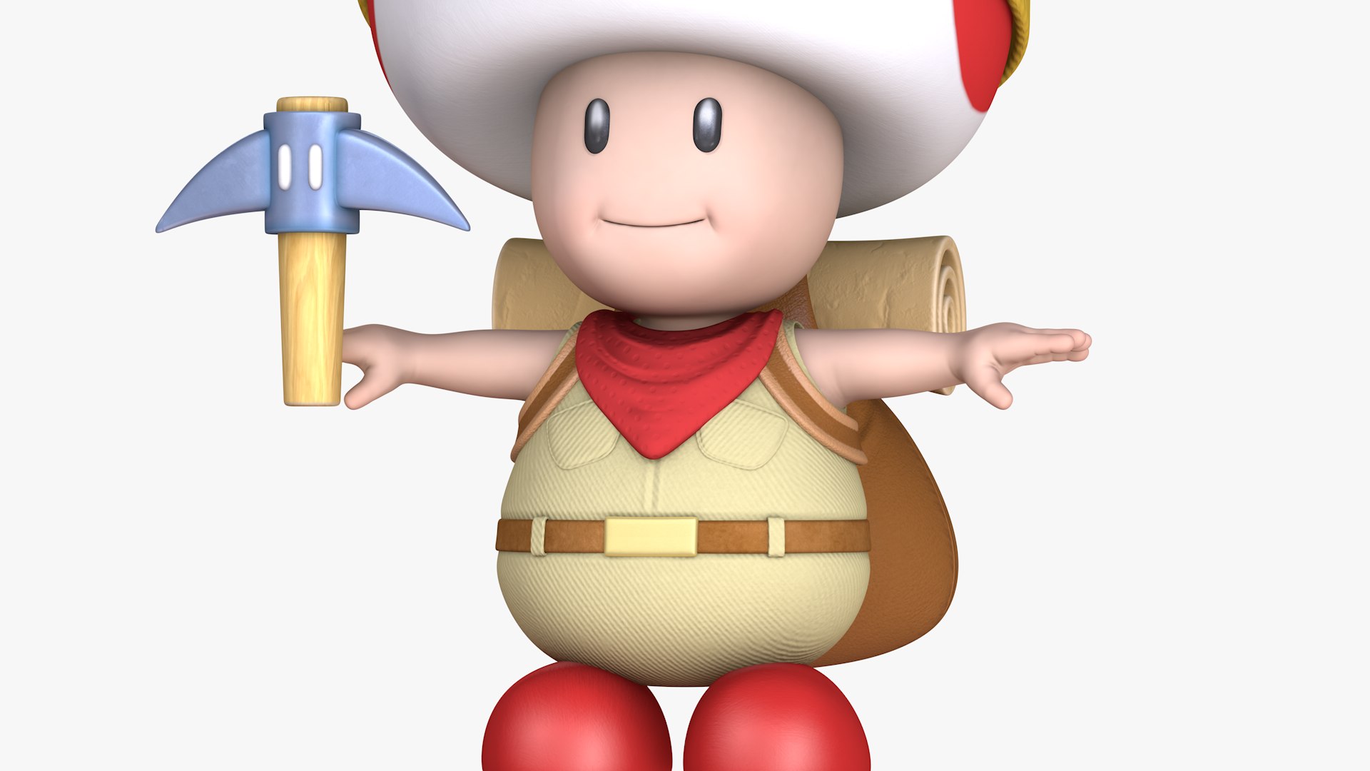 Captain Toad -treasure Tracker Model - TurboSquid 1595809