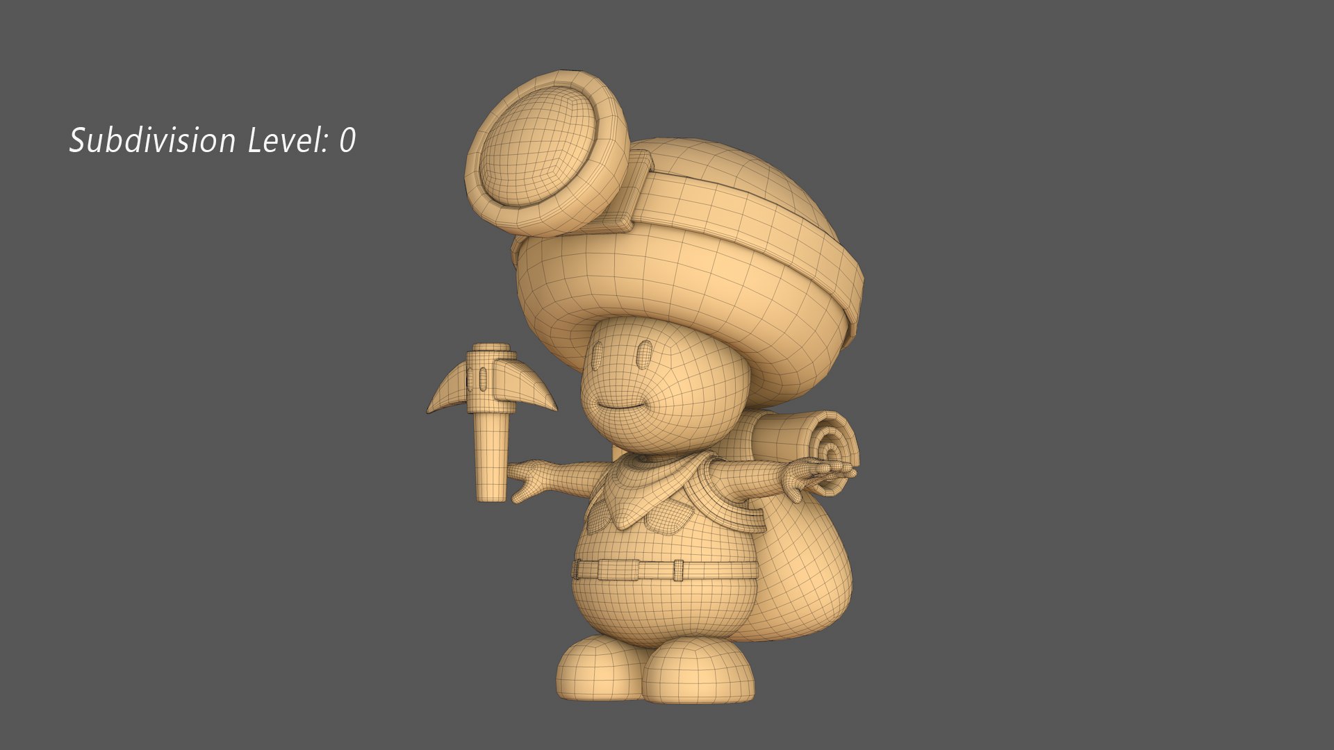 Captain Toad -treasure Tracker Model - TurboSquid 1595809