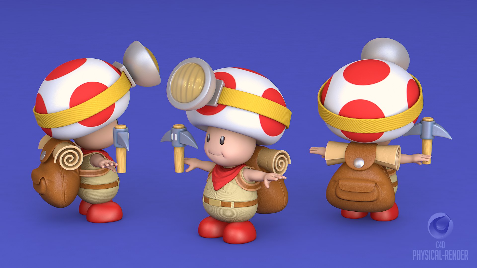 Captain Toad -treasure Tracker Model - TurboSquid 1595809