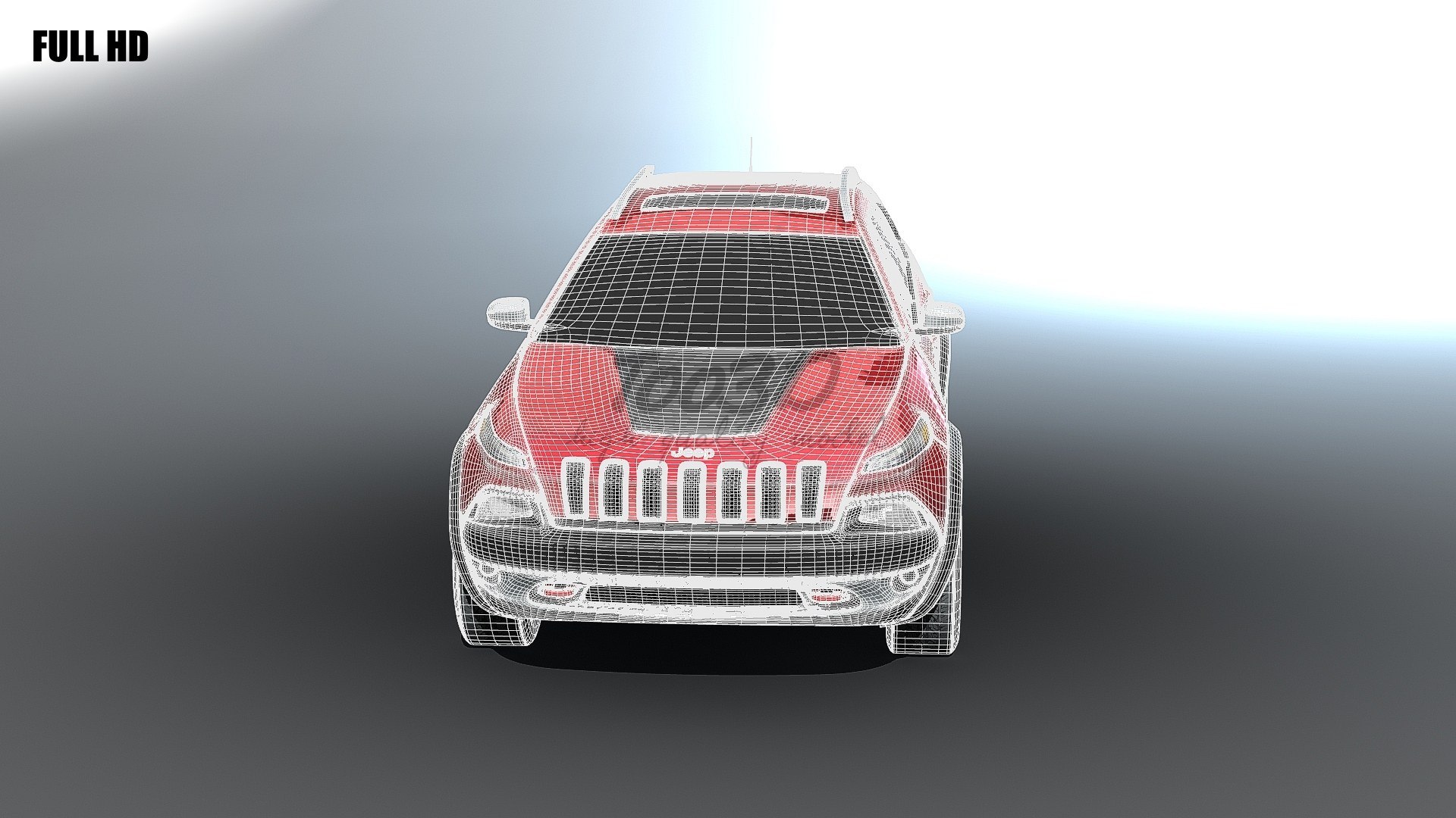 3d Jeep Cherokee