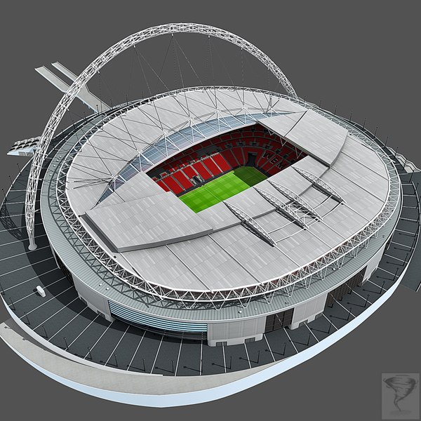 wembley stadium 3d model