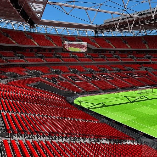 wembley stadium 3d model