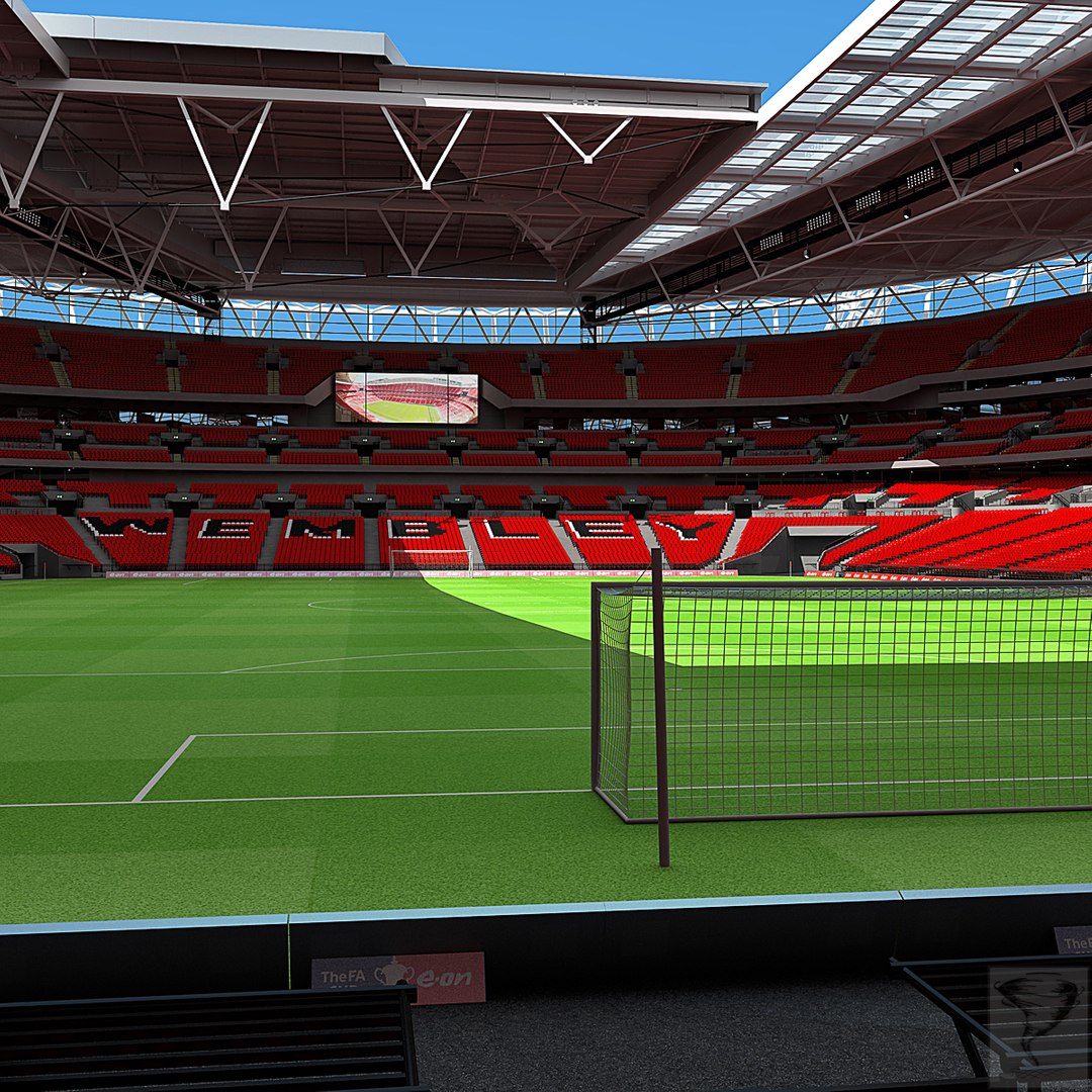 wembley stadium 3d model
