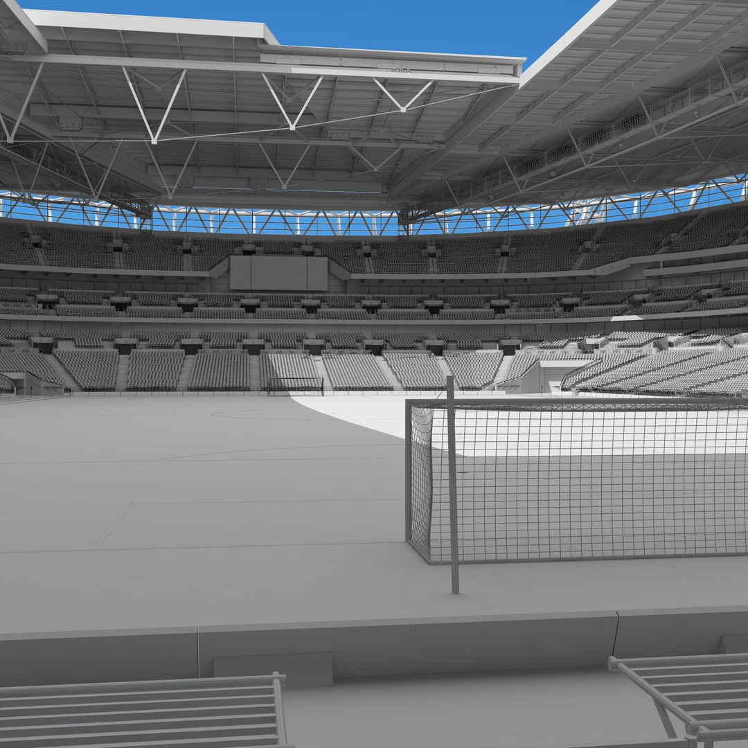 wembley stadium 3d model