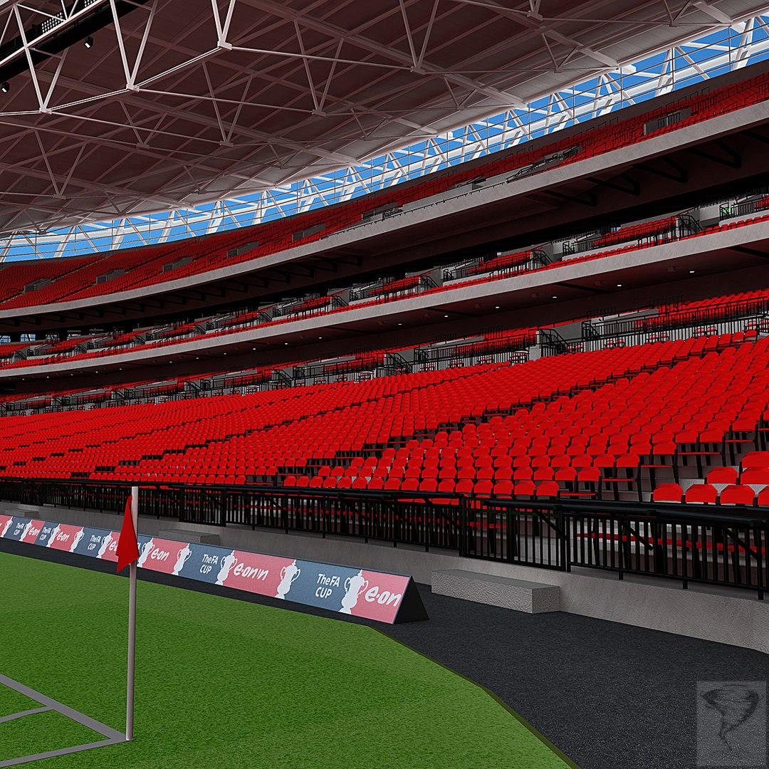 wembley stadium 3d model