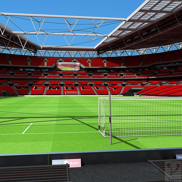 wembley stadium 3d model