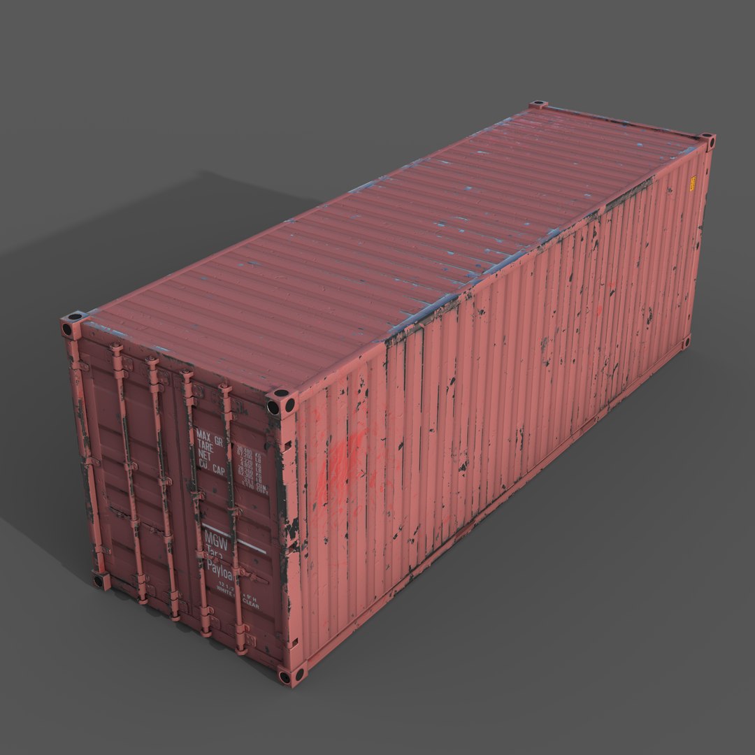 3D Container Model - TurboSquid 2258306