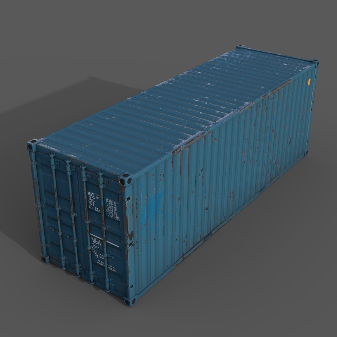 3D Container Model - TurboSquid 2258306
