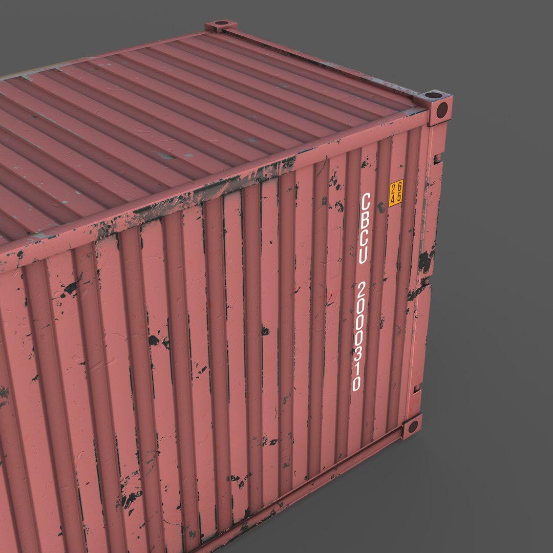 3D Container Model - TurboSquid 2258306