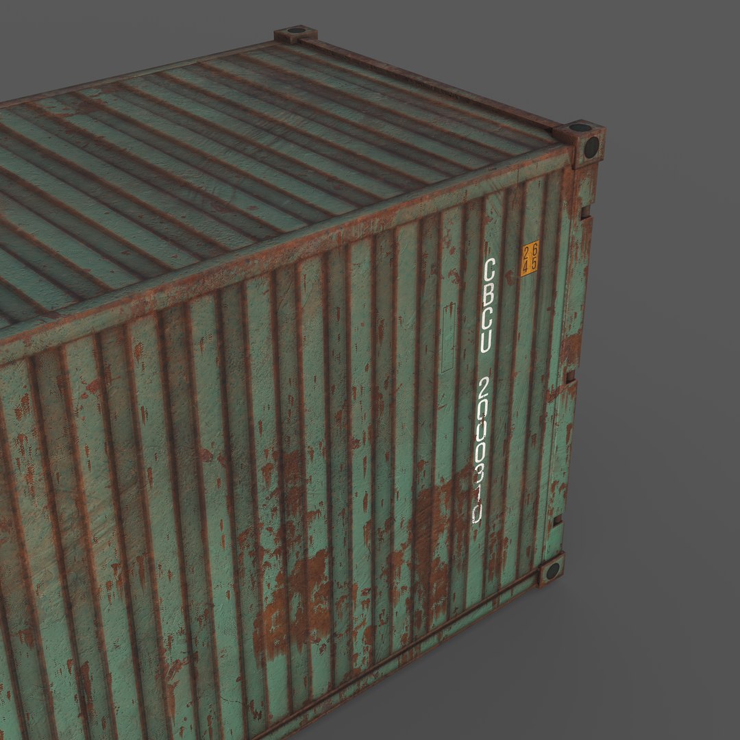 3D Container Model - TurboSquid 2258306