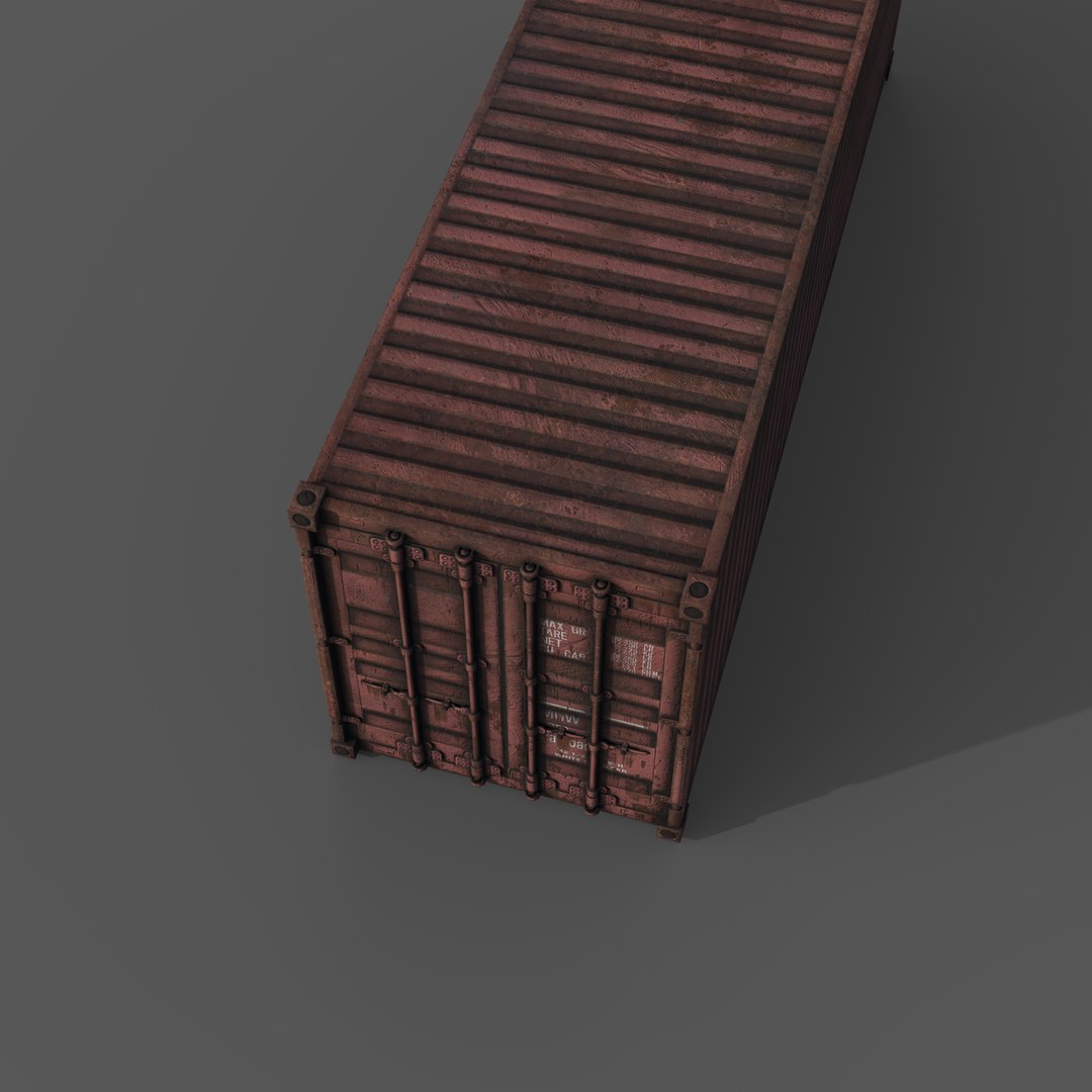3D Container Model - TurboSquid 2258306